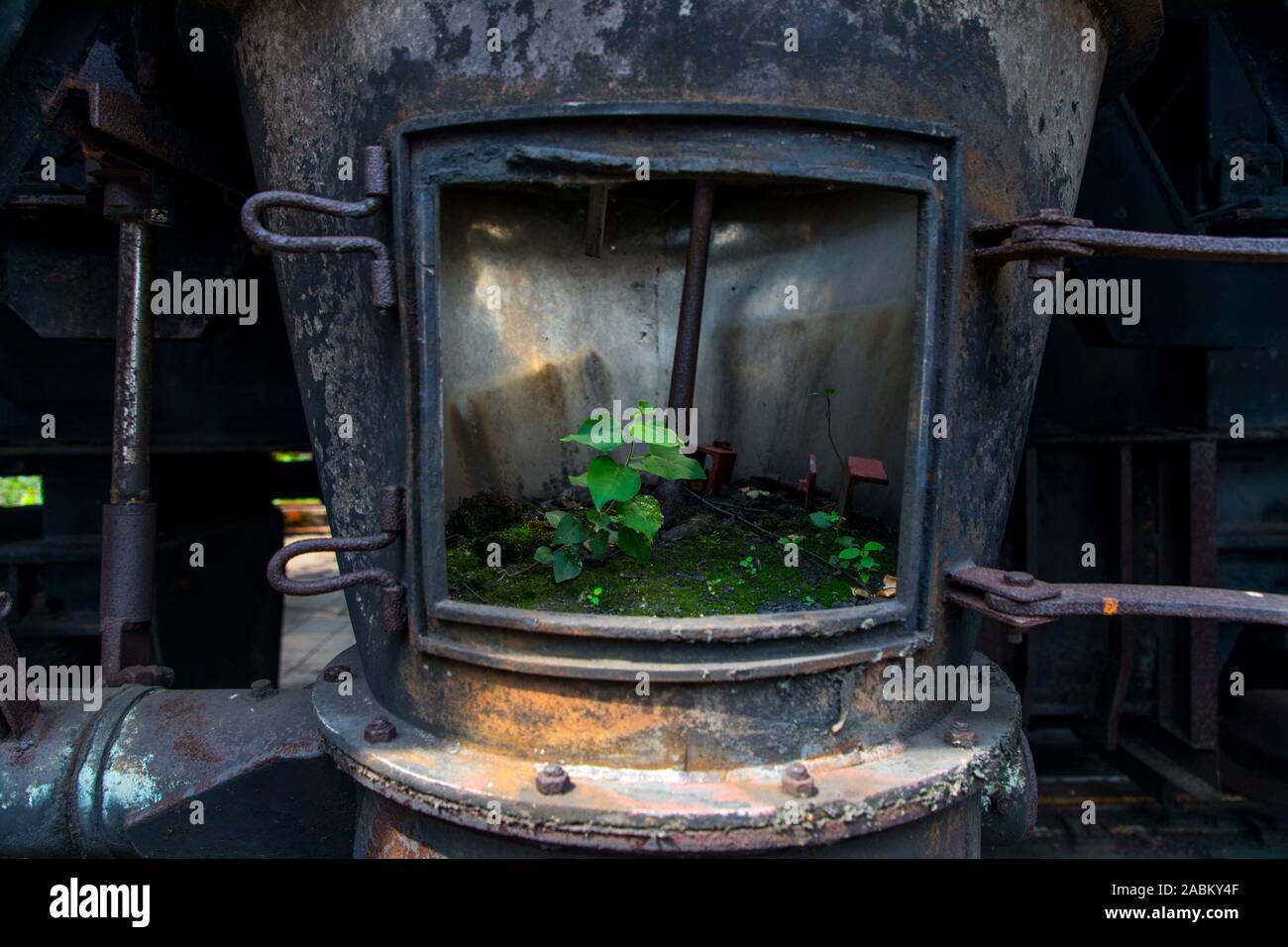 Zollverein coking plant, part of the Zollverein colliery world heritage ...