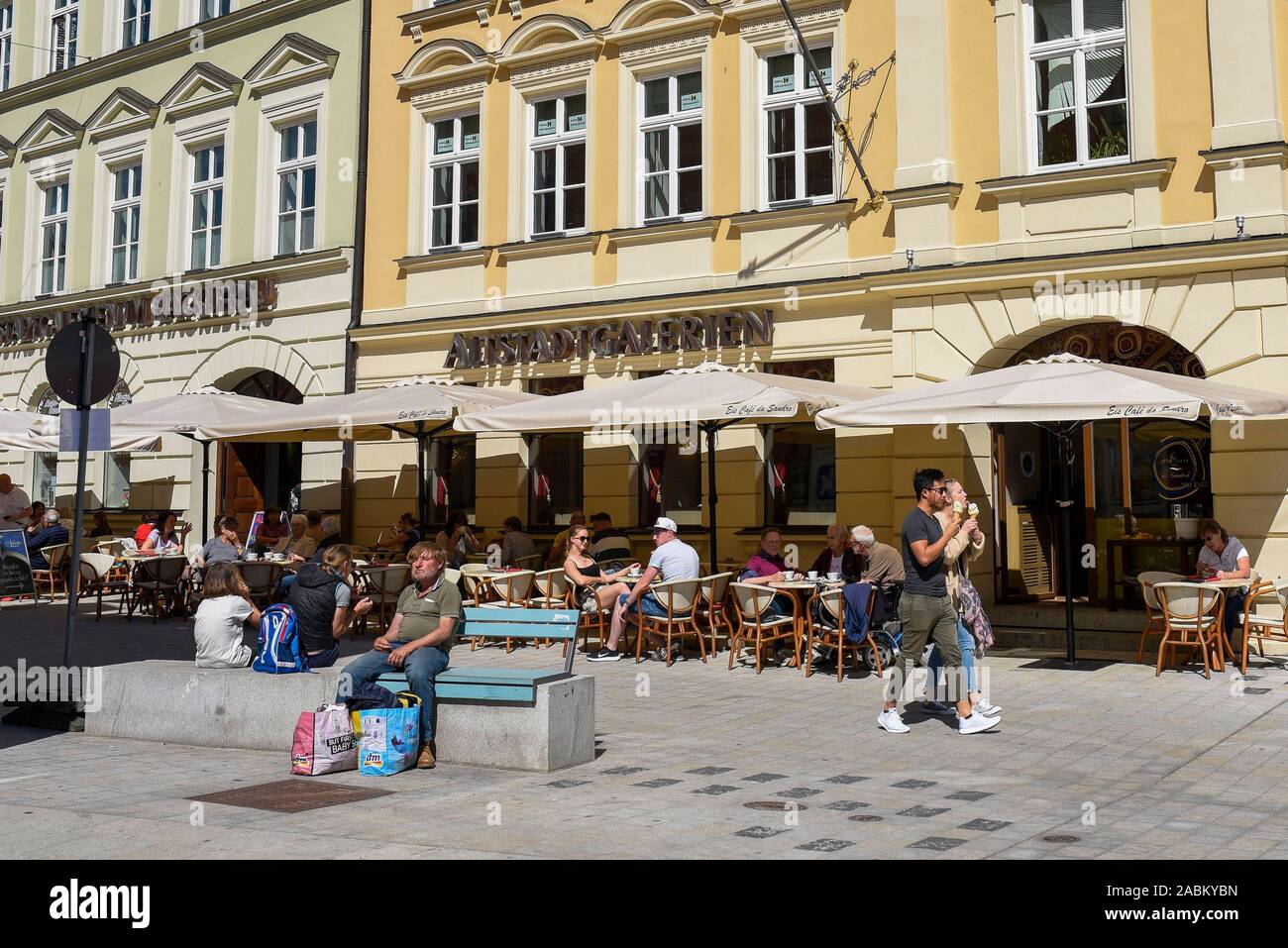 Freising old town town city hi-res stock photography and images - Alamy