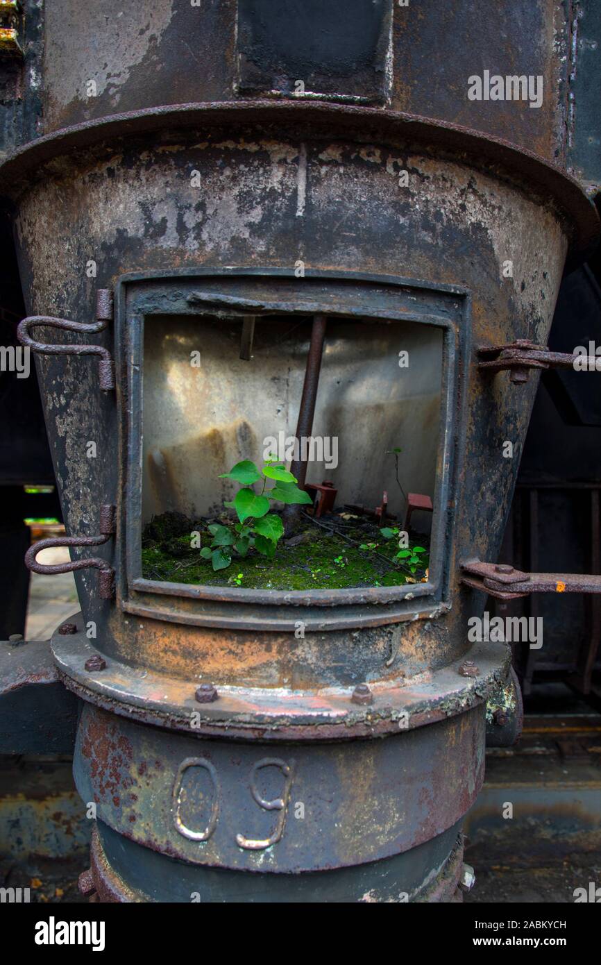 Zollverein coking plant, part of the Zollverein colliery world heritage ...