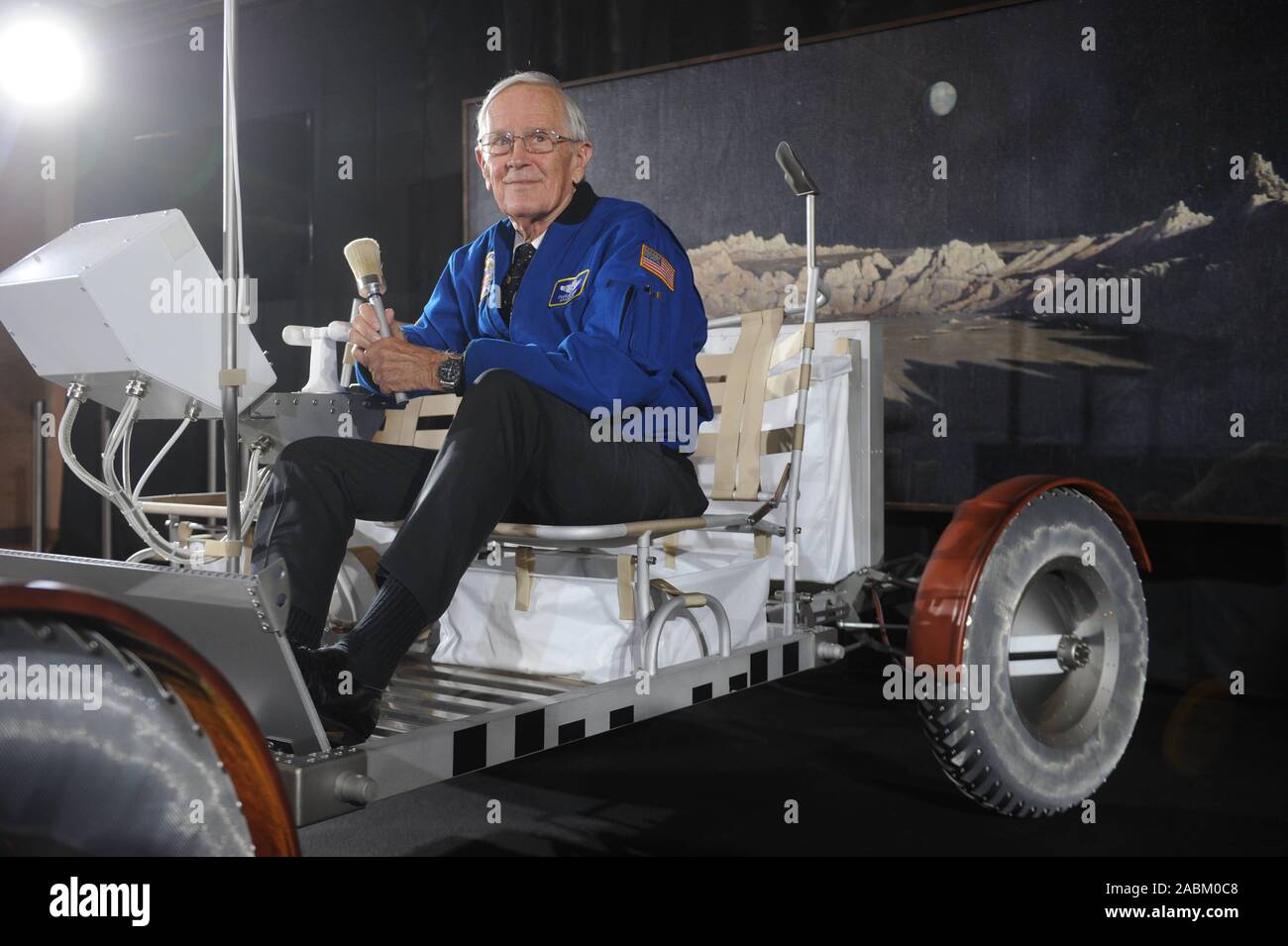 The US astronaut Charles "Charlie" Moss Duke talks about his ...