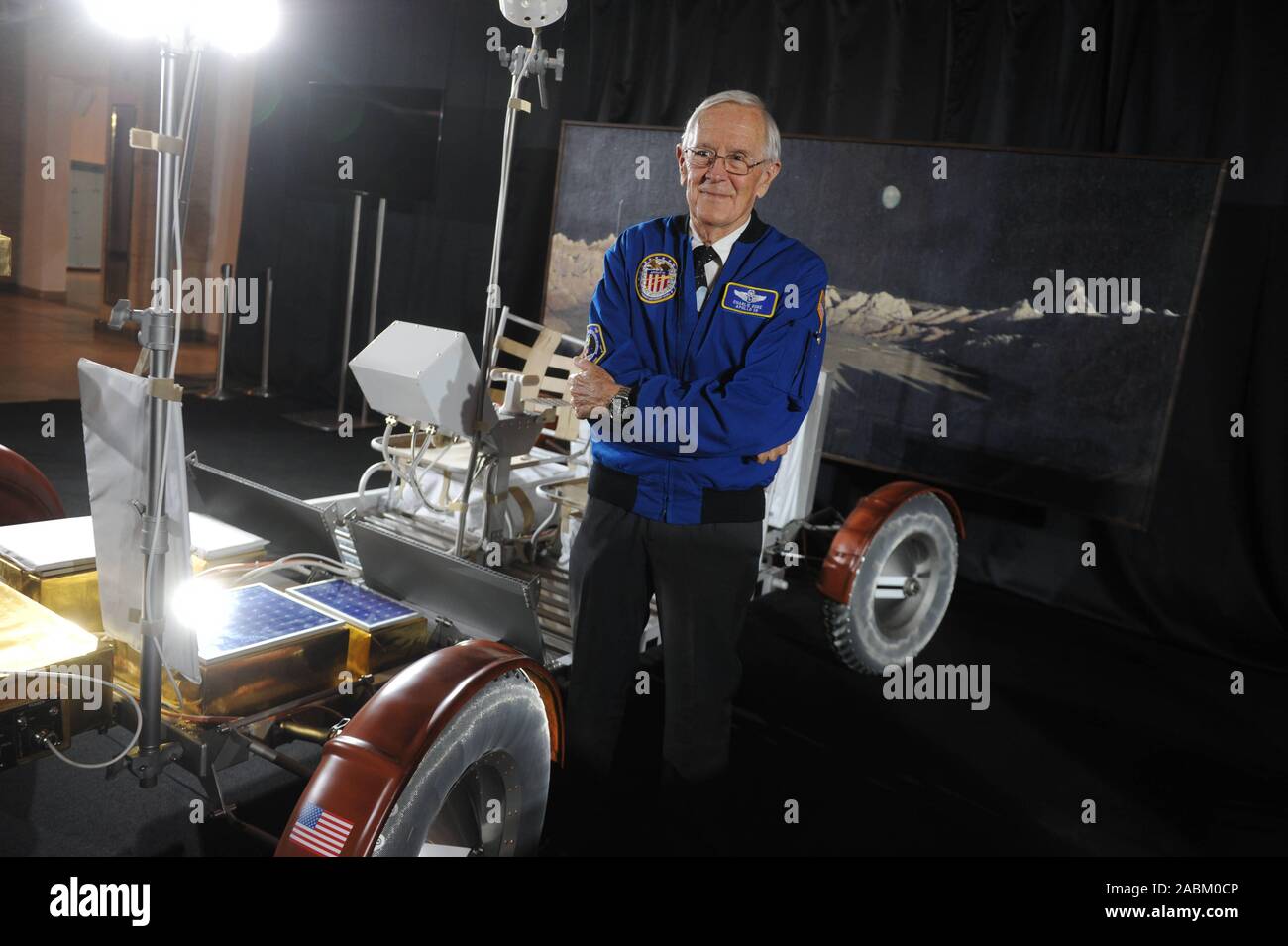 The US astronaut Charles "Charlie" Moss Duke talks about his ...