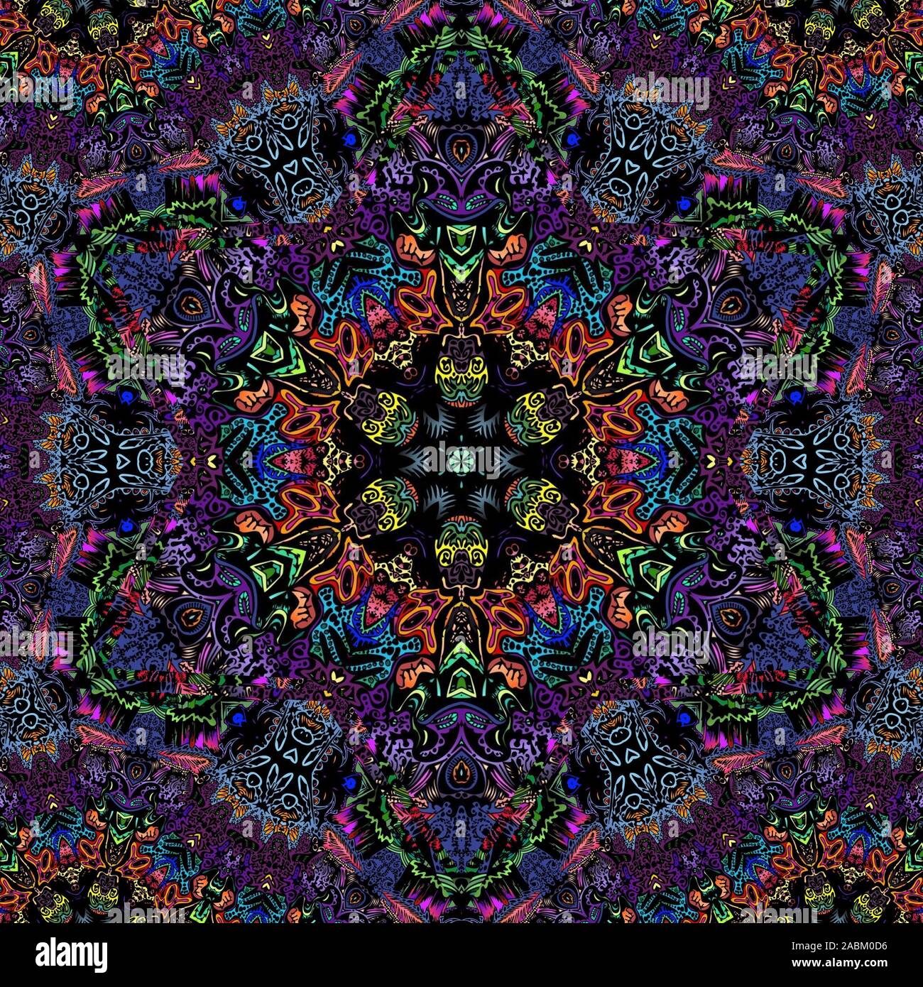 COLORFUL LSD WALLPAPERS Stock Photo - Alamy