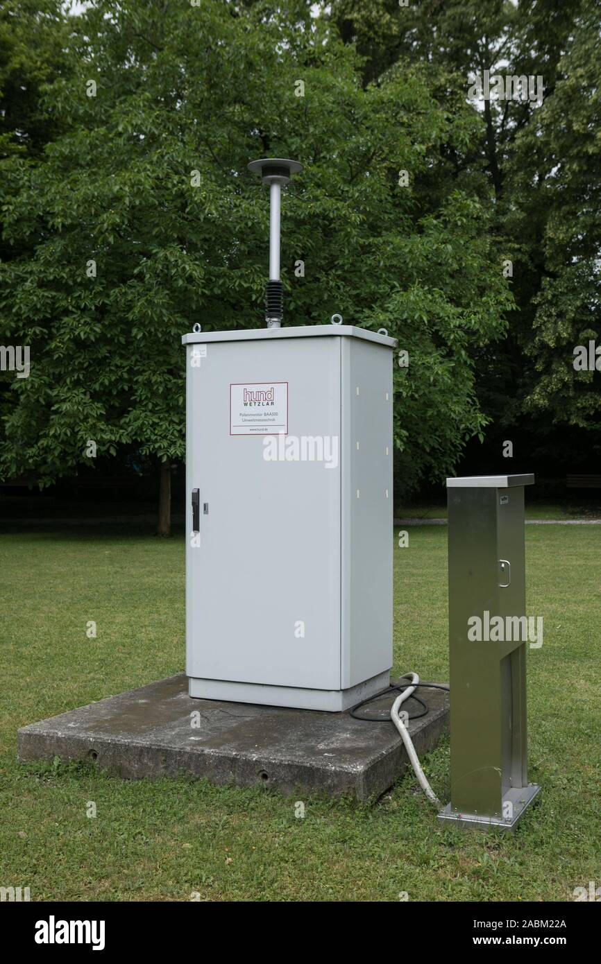 Robotic pollen monitor on the premises of the Clinic and Polyclinic for ...