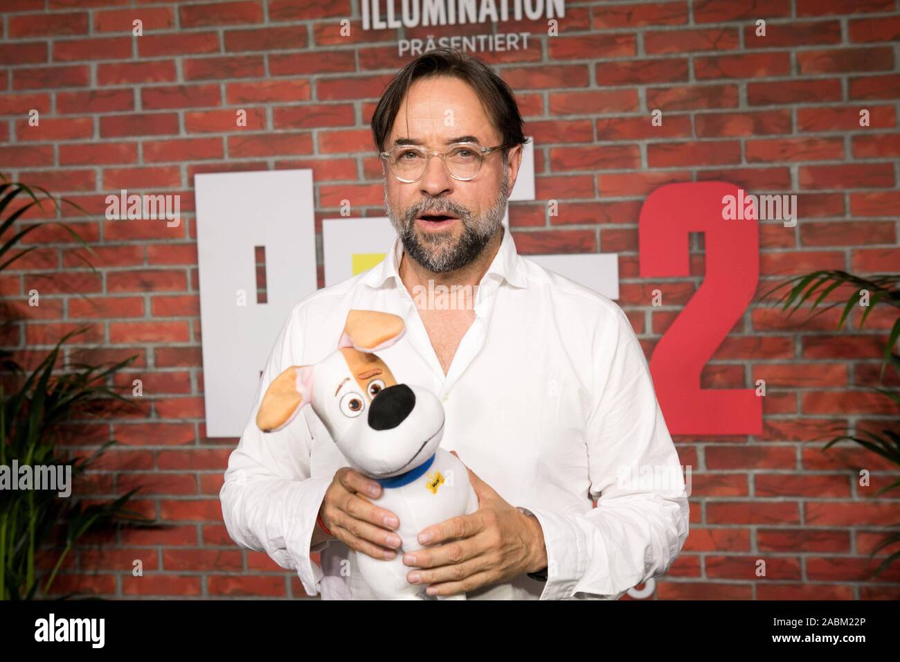 Actor Jan Josef Liefers, speaker of the main character, the terrier Max ...
