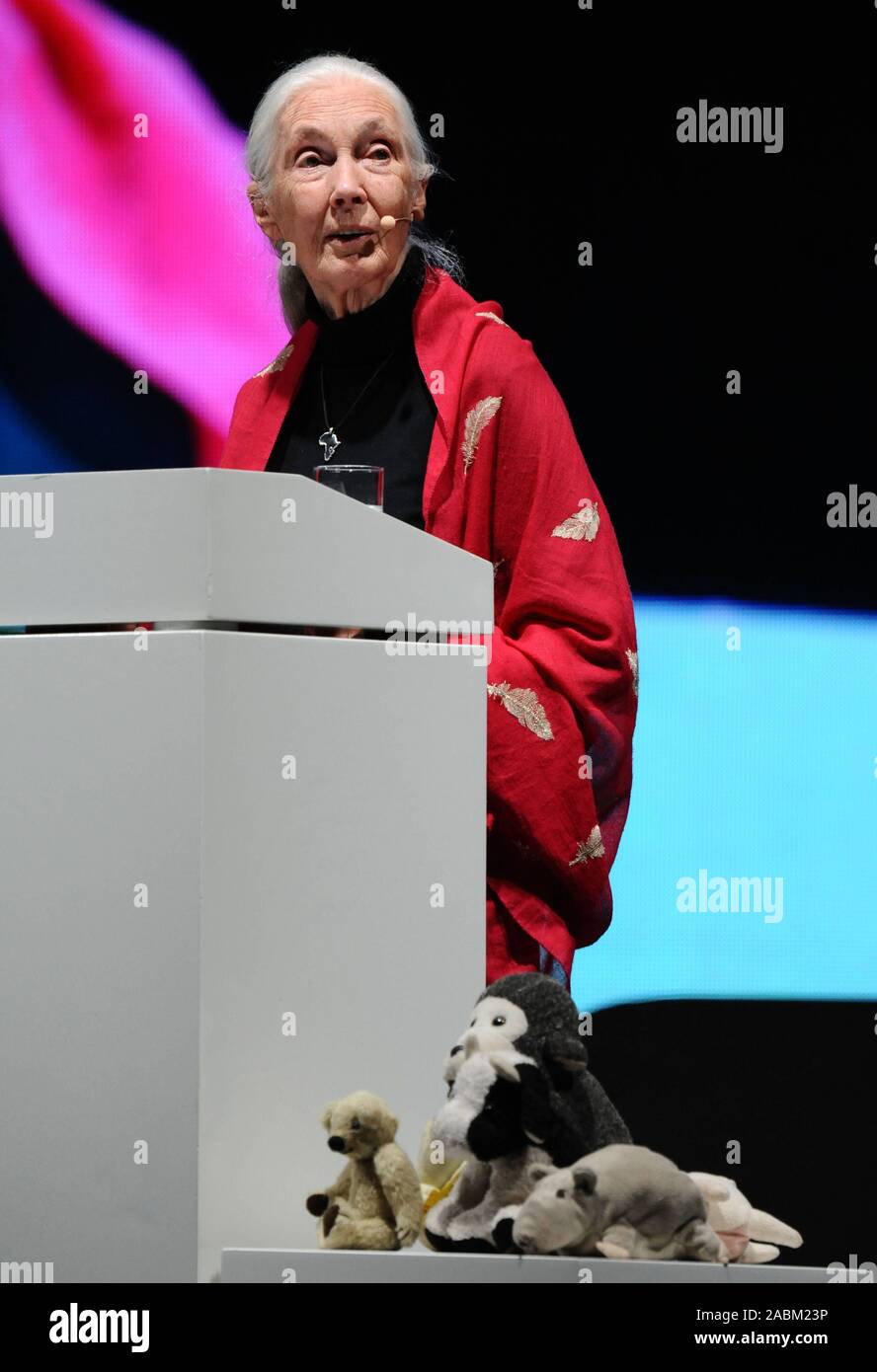 The British biologist and primate researcher Jane Goodall at a ...