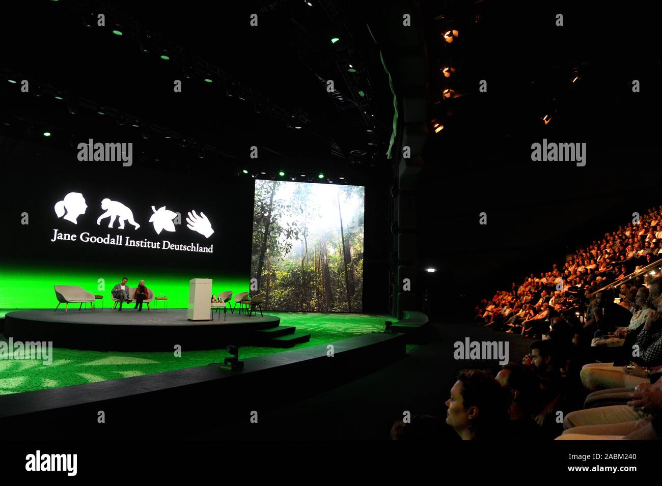 The British biologist and primate researcher Jane Goodall at a ...