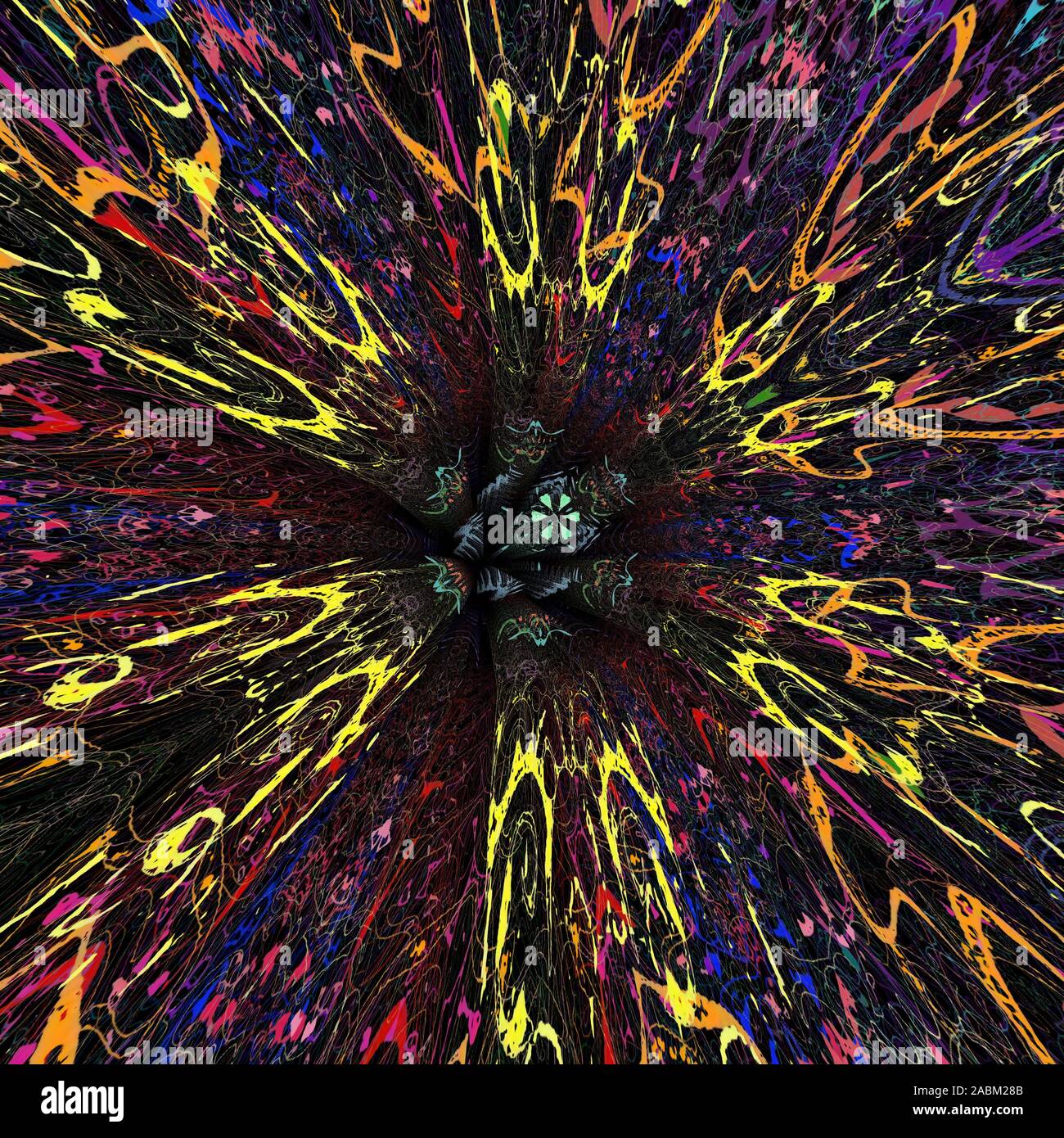 COLORFUL LSD WALLPAPERS Stock Photo - Alamy