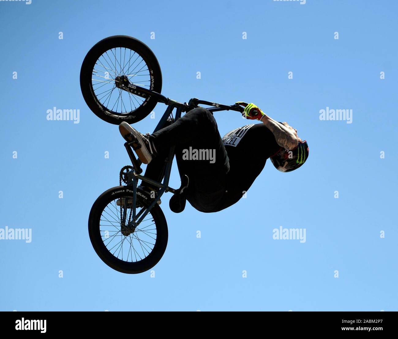 Munich Mash in the Munich Olympic Park. BMX Contest Lake Line Semi ...