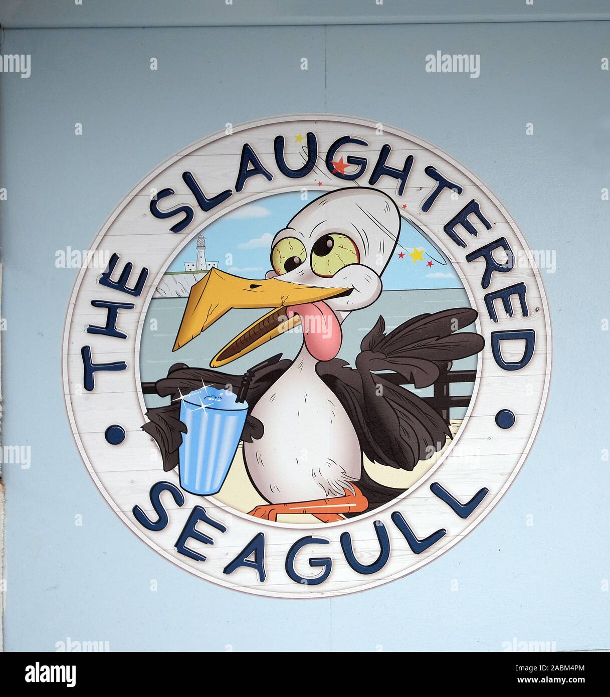 Public house sign at seaside resort, UK Stock Photo - Alamy