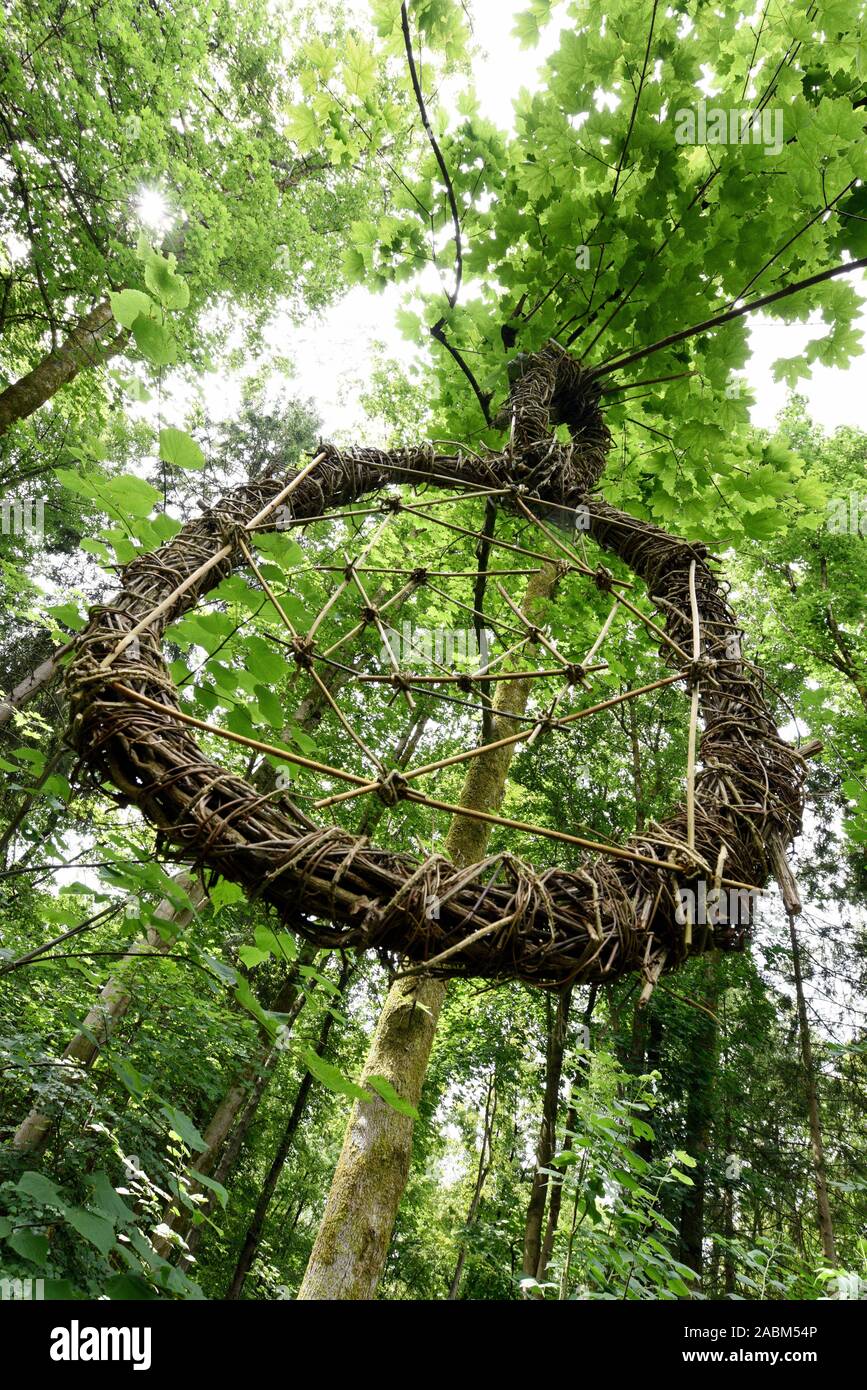 The temporary "Nature Process Art Project" SüdpART3 in the Südpark in ...