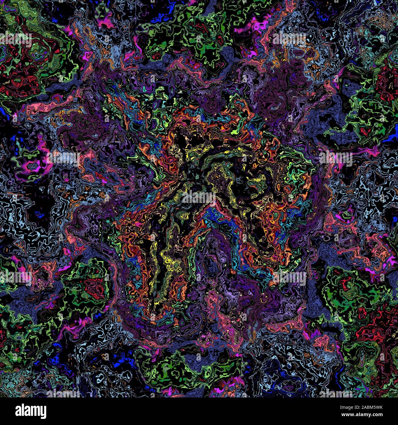 COLORFUL LSD WALLPAPERS Stock Photo - Alamy