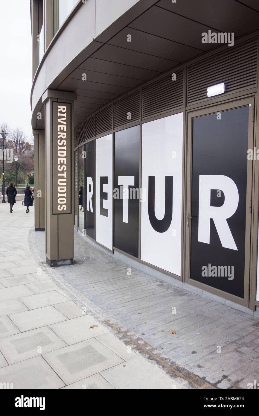 The newly reopened Riverside Studios, Queen Caroline Street ...