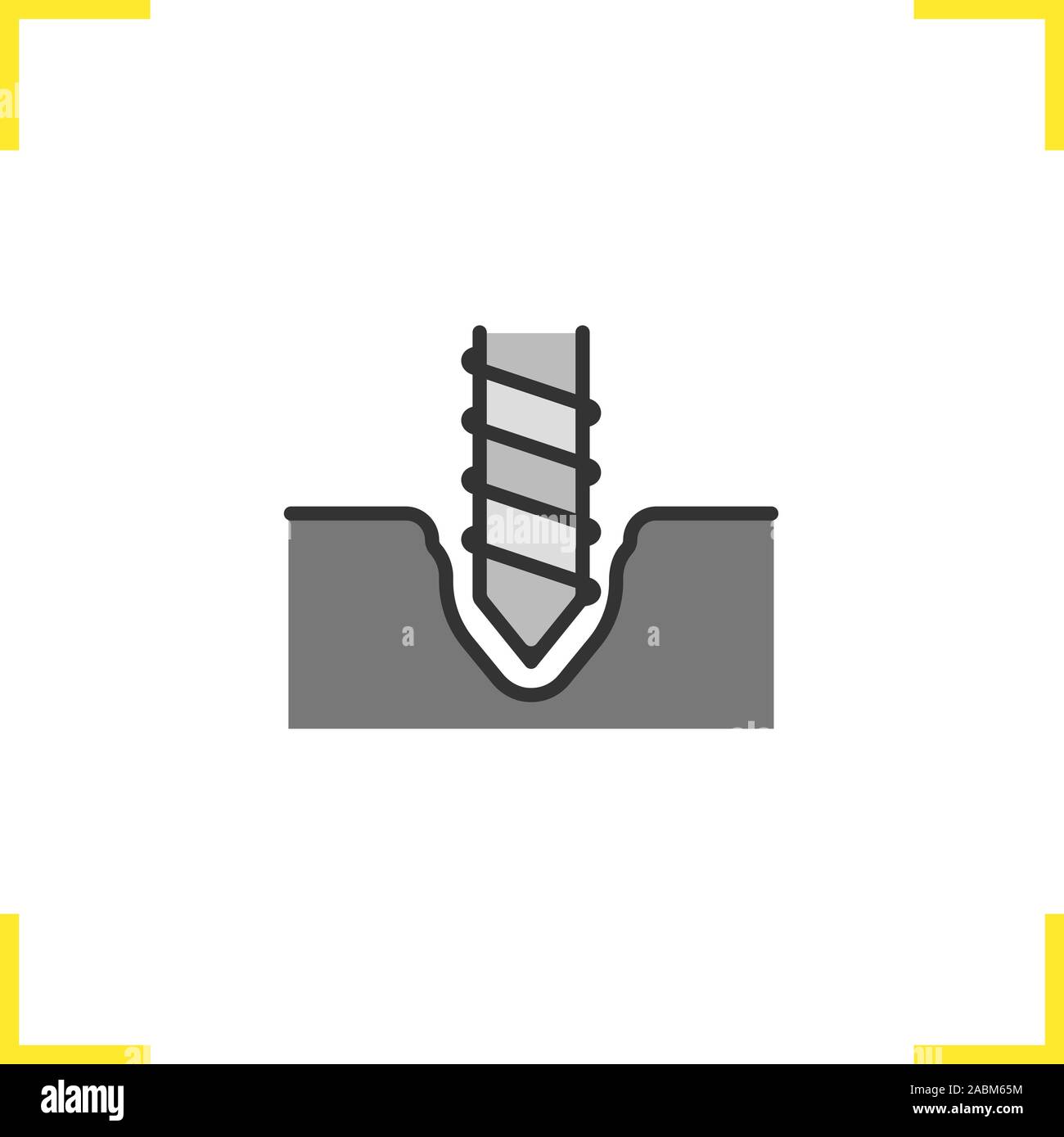 Oil Drill Bit Vector Premium Vector | Drill Bit Icon Vector Image Can
