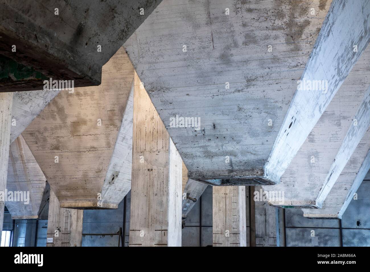 World heritage Zollverein colliery, coking plant, mixing plant, hopper ...