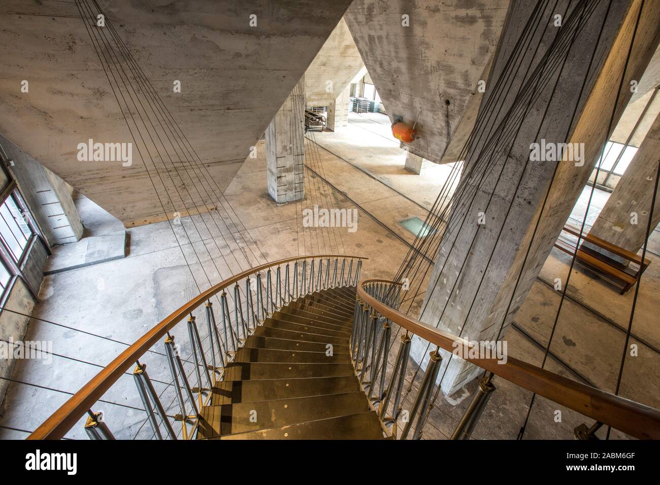 World heritage Zollverein colliery, coking plant, mixing plant, hopper ...