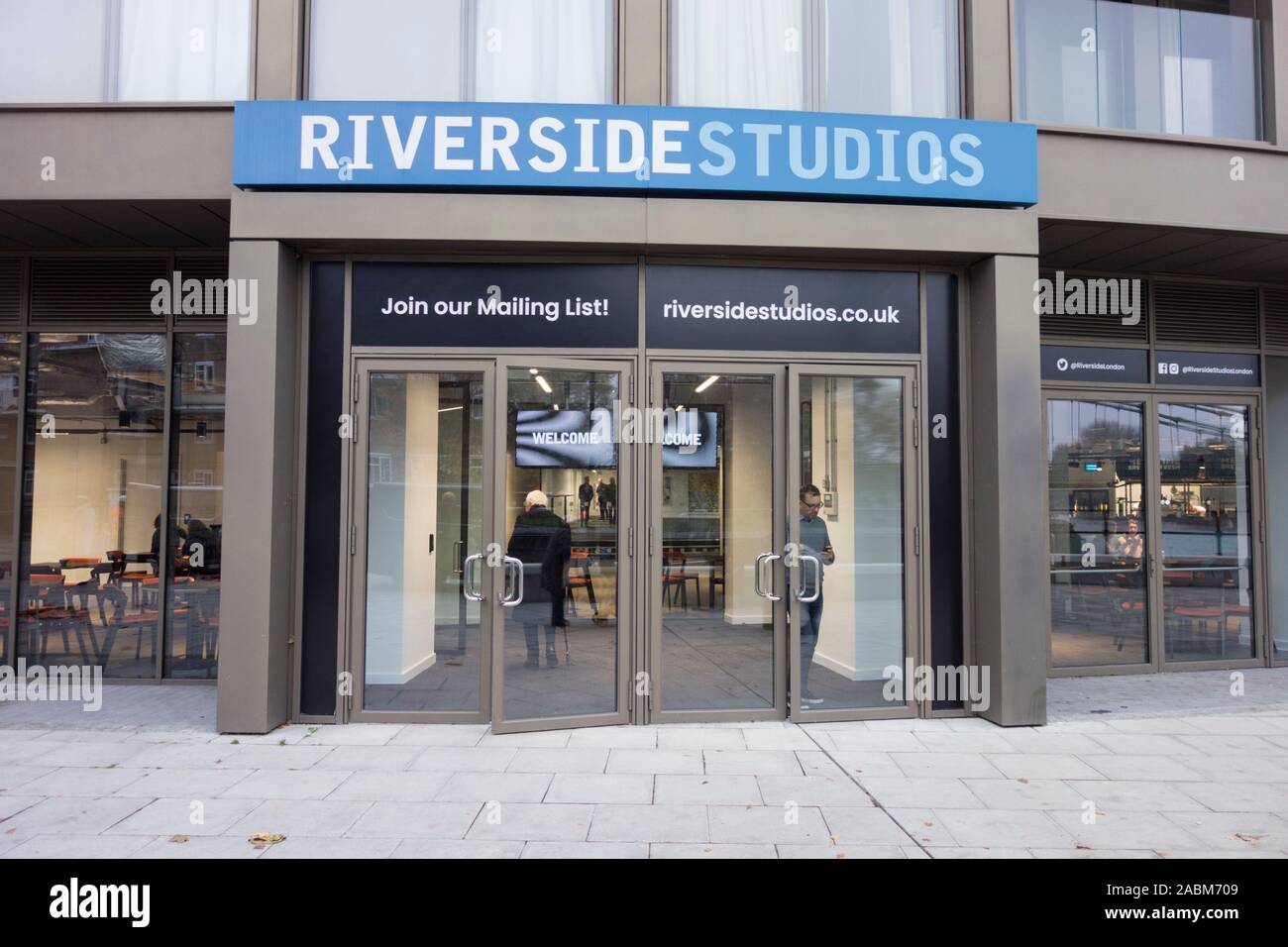 The newly reopened Riverside Studios, Queen Caroline Street ...