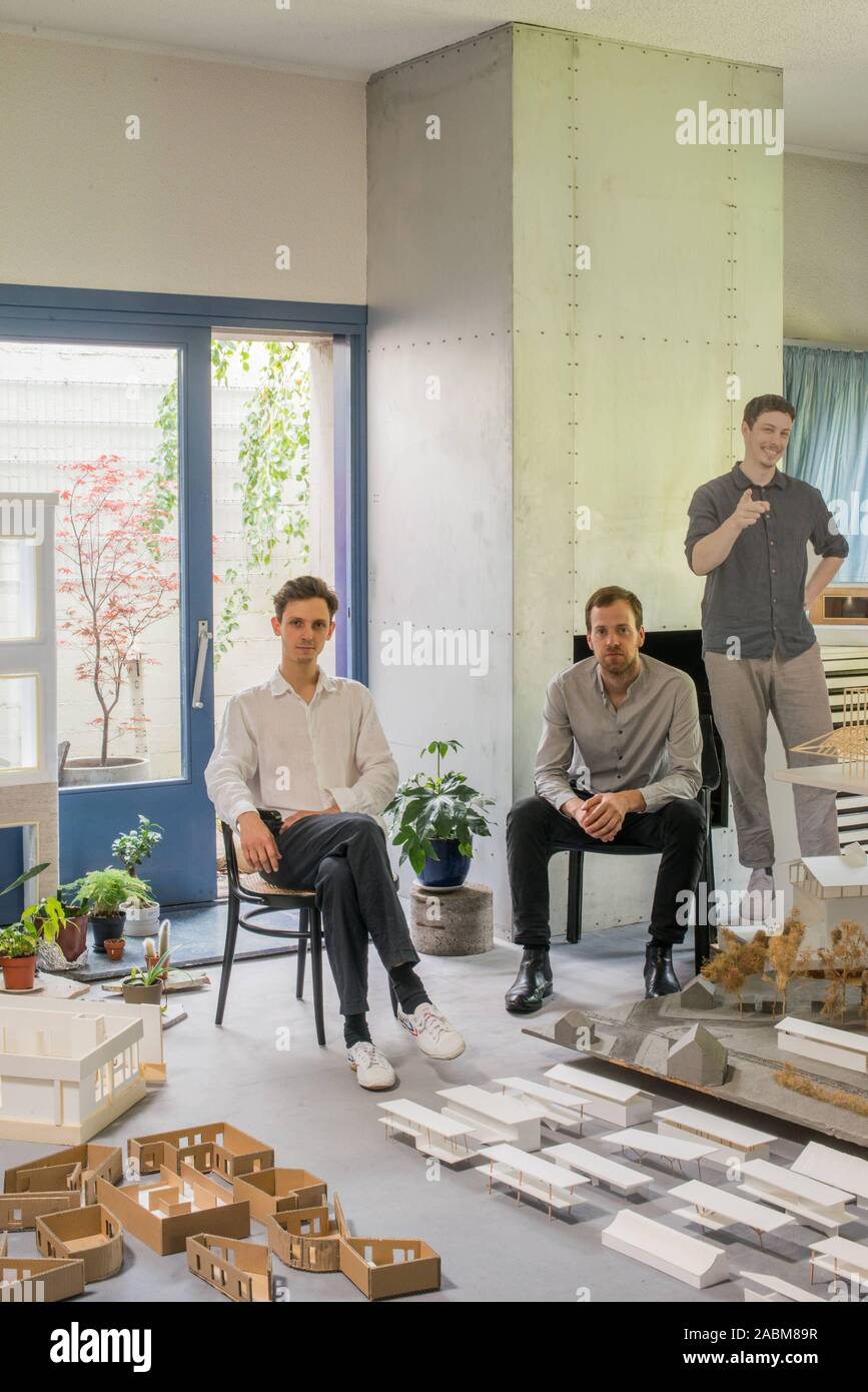 The founders of the unprofessional.studio Hannes Roth, Kristof ...