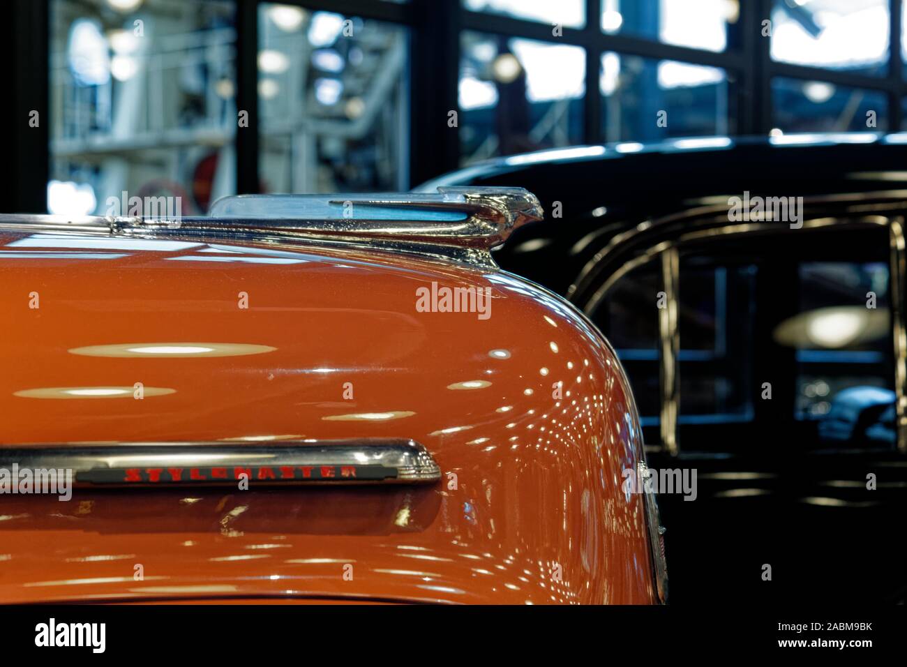 Chevrolet Stylemaster Two Door Sedan Orange Color - 1946 Model - side ...