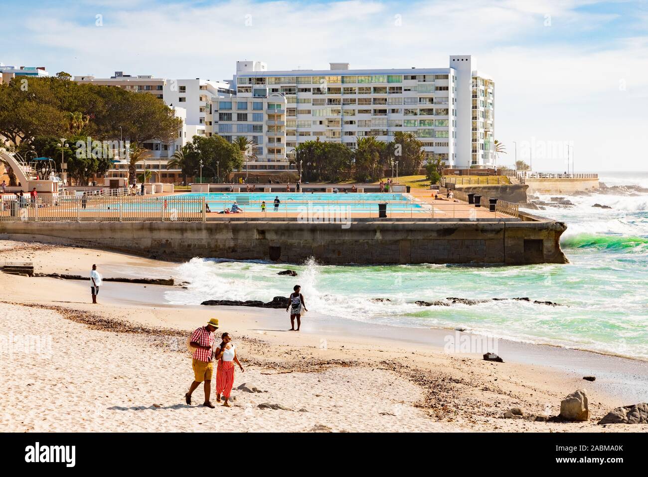 Cape Town, South Africa - October 15, 2019: View of Pavilion Public ...