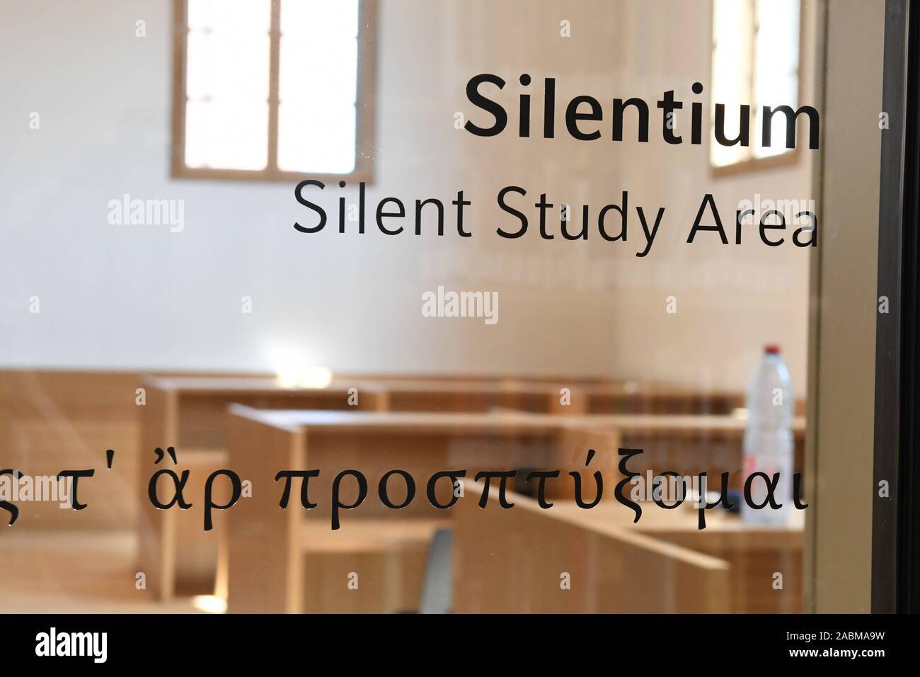 Silentium/ quiet workroom in the new Philologicum of the Ludwig ...