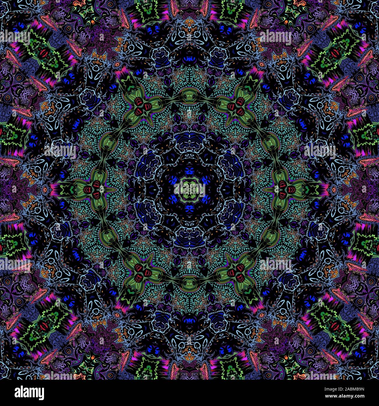 COLORFUL LSD WALLPAPERS Stock Photo - Alamy