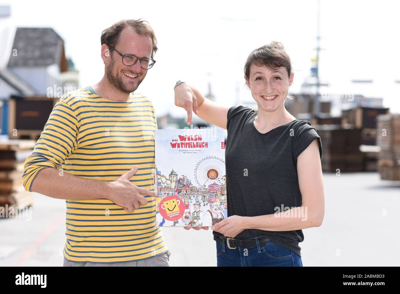 Draughtswoman Jessica Strixner, together with creative director Martin ...
