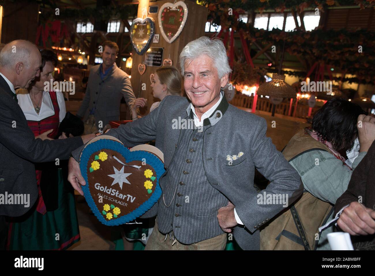 TV presenter Frederic Meisner at the Wiesn celebration of the GoldStar ...