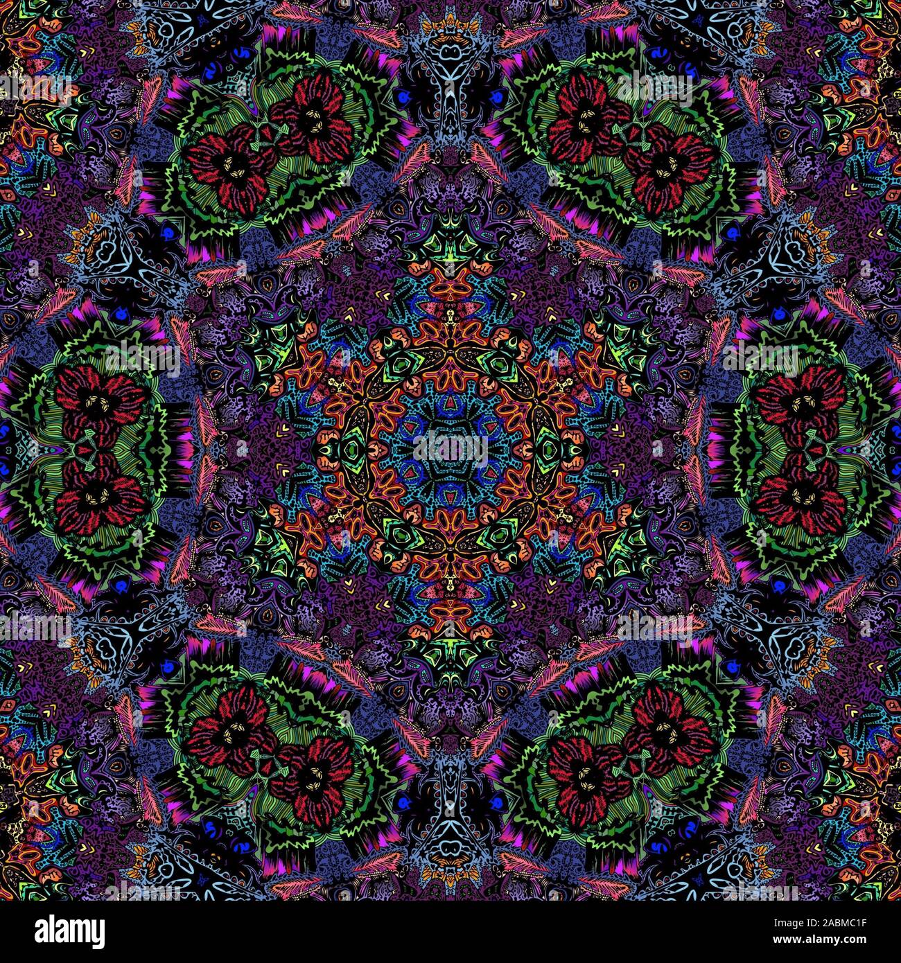 COLORFUL LSD WALLPAPERS Stock Photo - Alamy