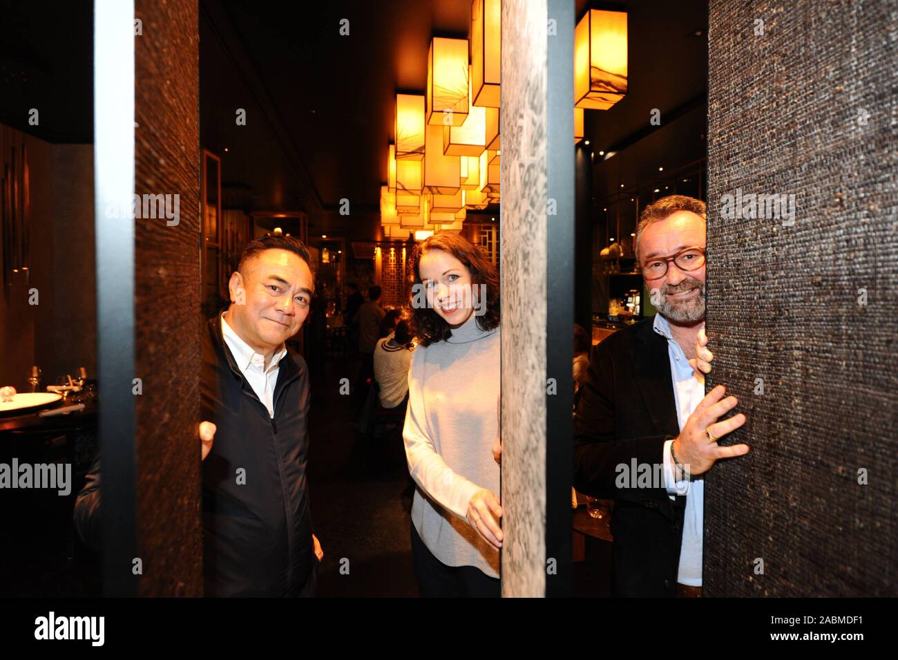 The three managing directors of the Japanese-Vietnamese restaurant ...