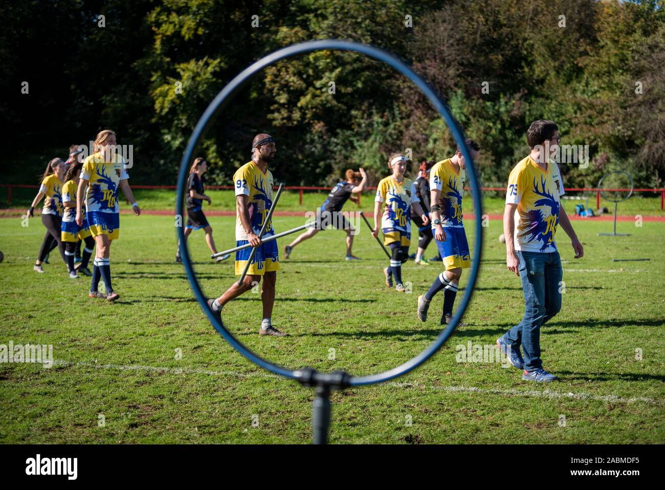 Quidditch players hi-res stock photography and images - Alamy