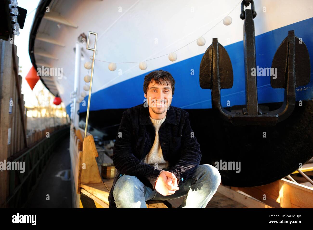 Daniel Hahn, Managing Director of "Bahnwärter Thiel" and operator of ...