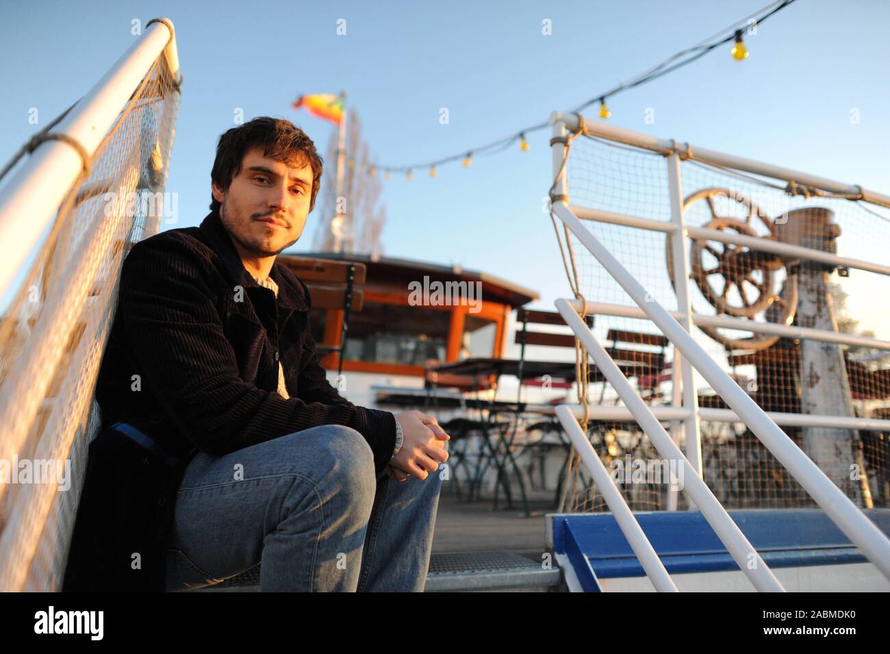 Daniel Hahn, Managing Director of "Bahnwärter Thiel" and operator of ...