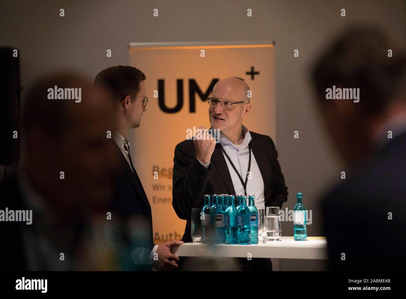 Michael Riedel, CEO FoamPartner, at the SZ Economic Summit Salon at the ...