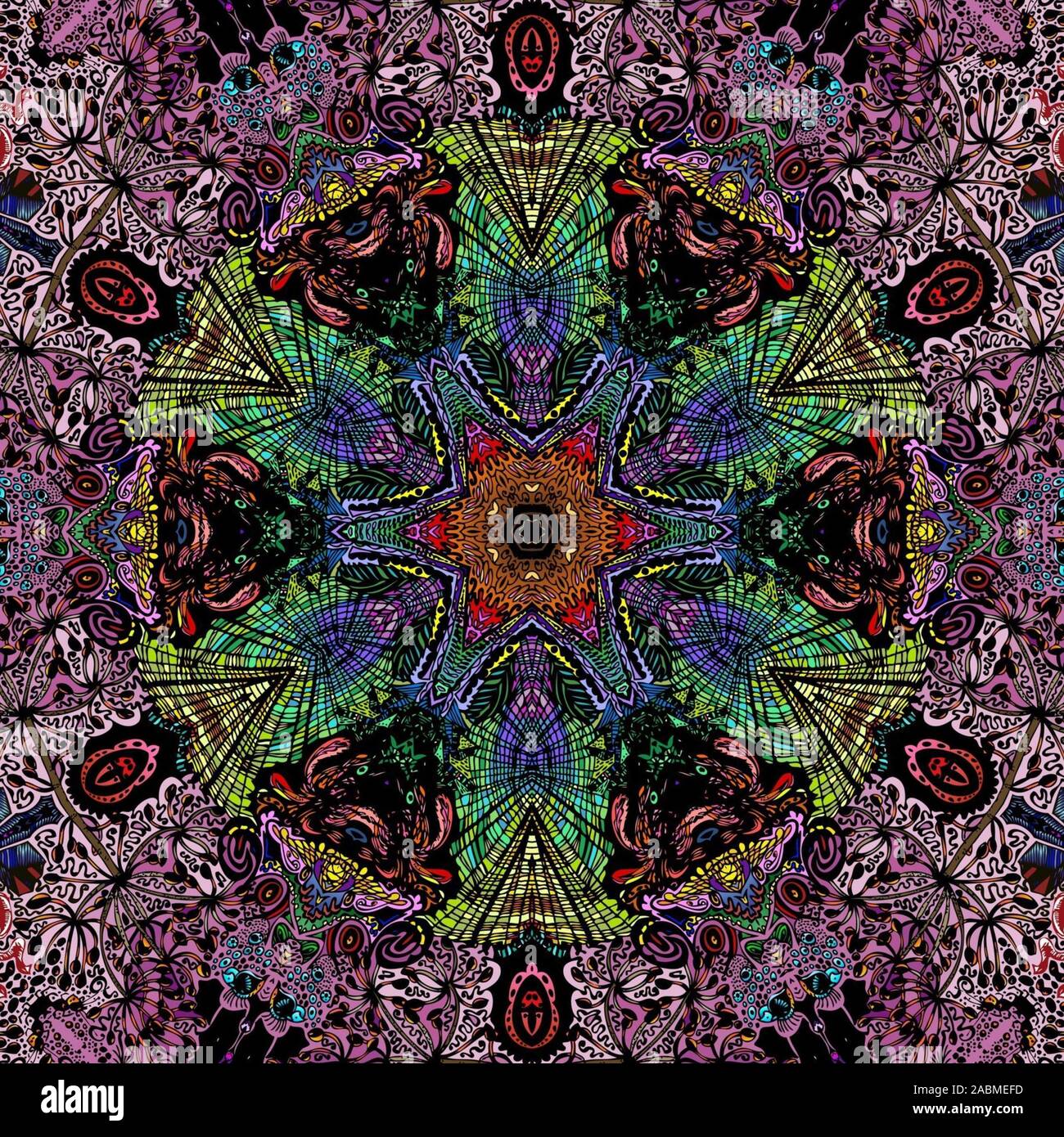 COLORFUL LSD WALLPAPERS Stock Photo - Alamy