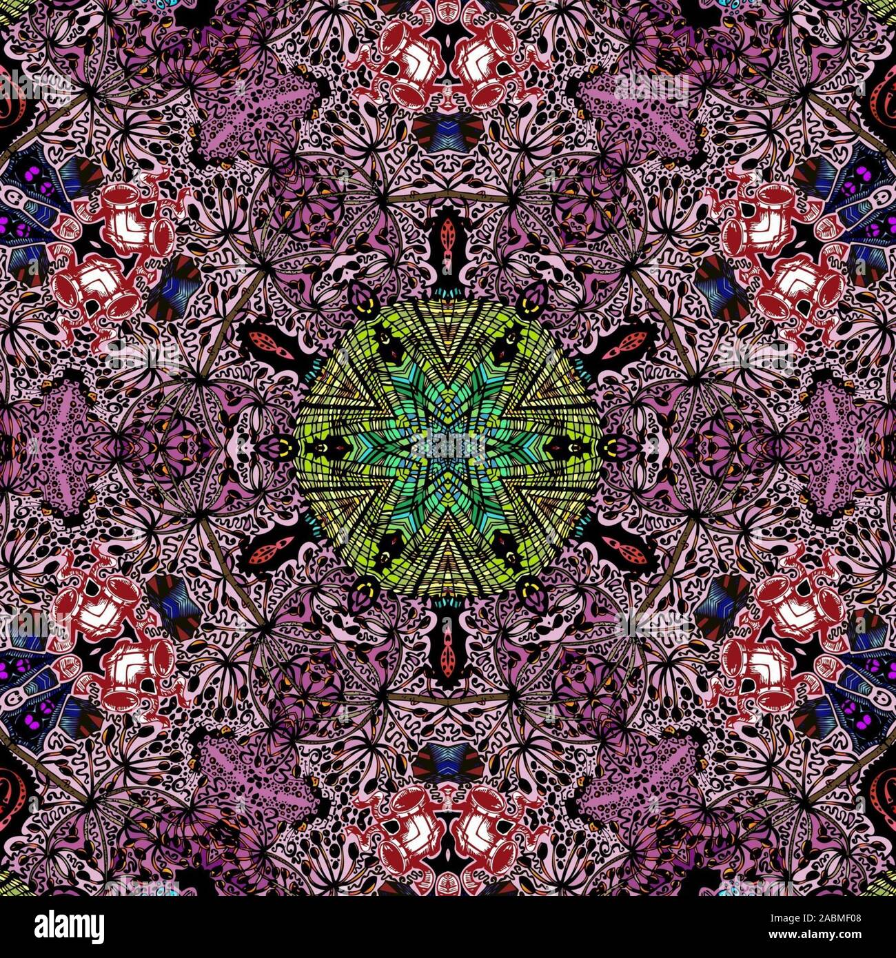 COLORFUL LSD WALLPAPERS Stock Photo - Alamy