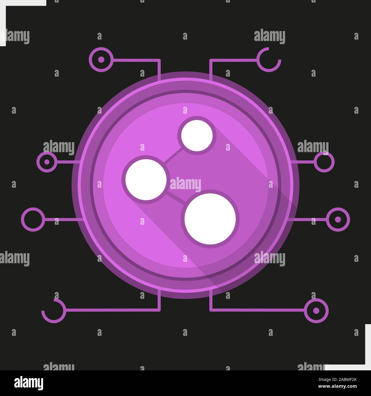 Circuit pathways Stock Vector Images - Alamy