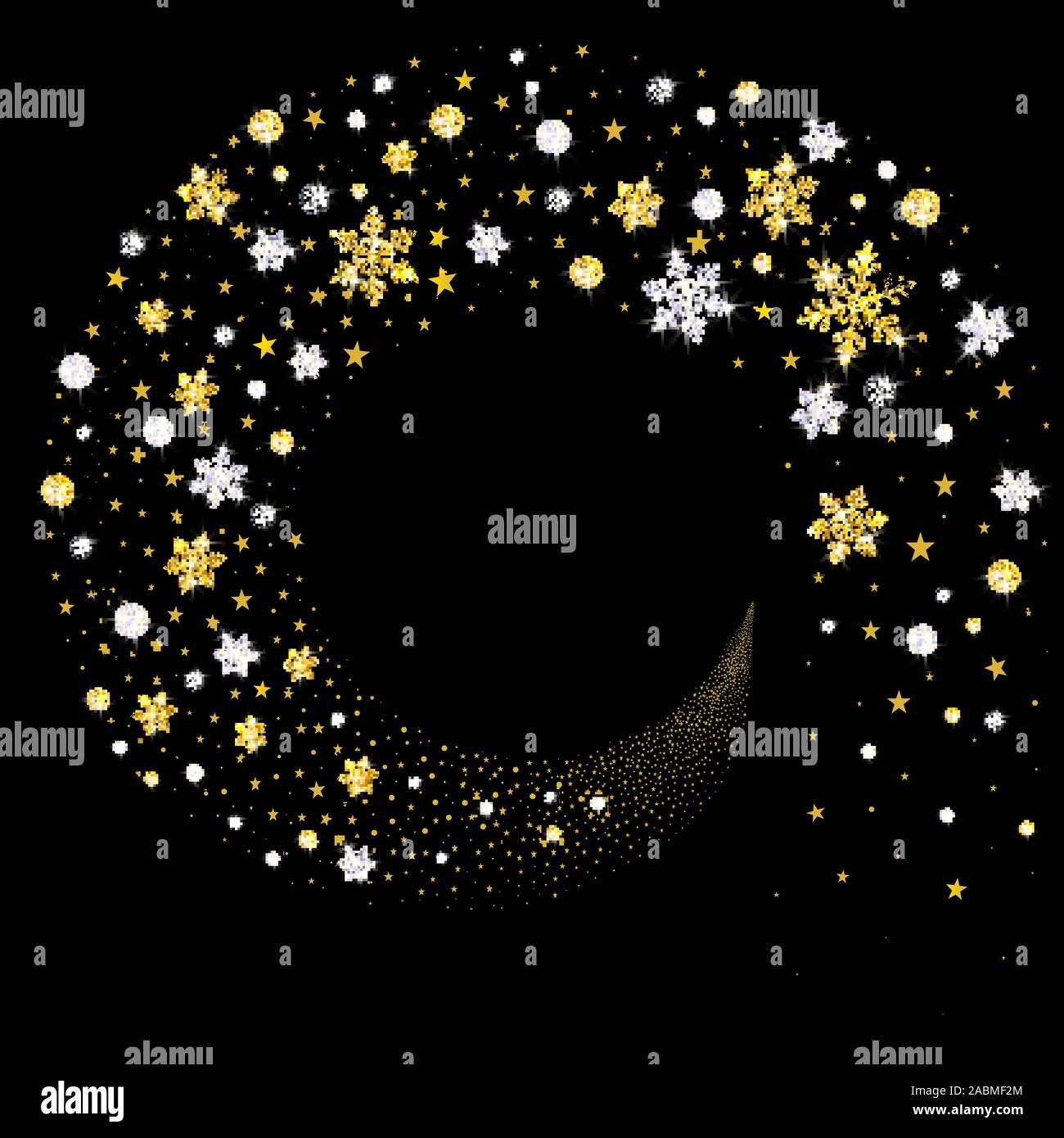 Pattern in gold silver Stock Vector Images - Alamy