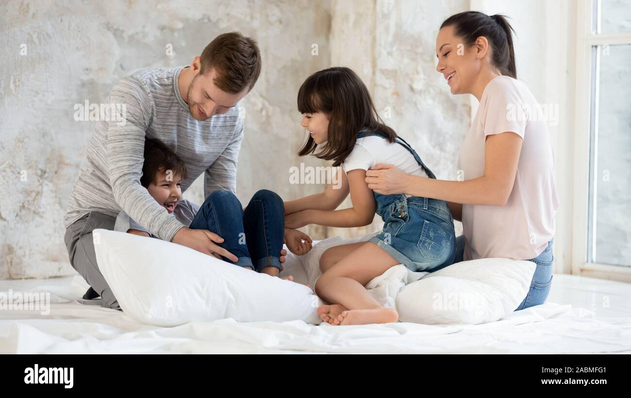 Children Tickling Boy High Resolution Stock Photography and Images - Alamy