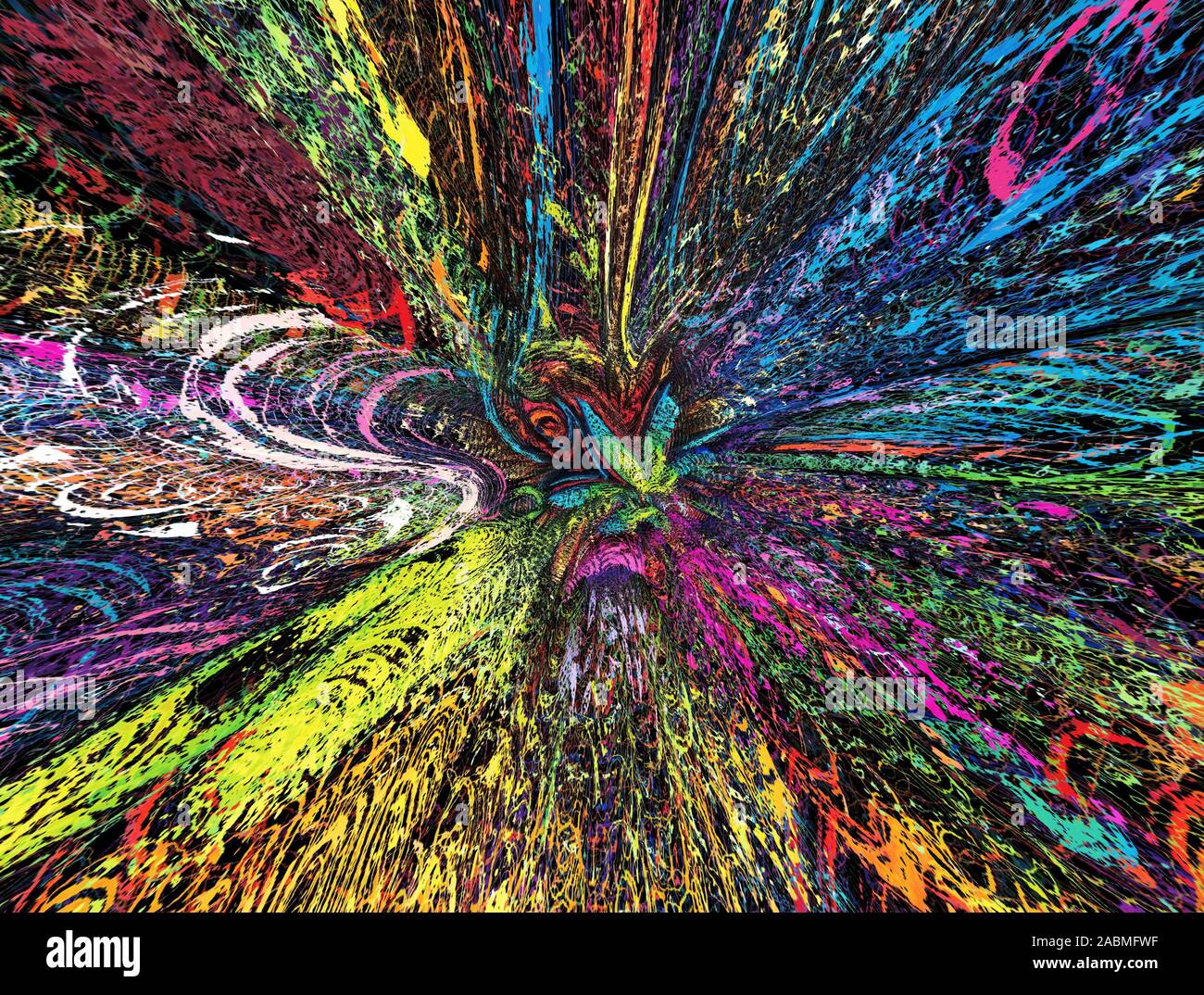 COLORFUL LSD WALLPAPERS Stock Photo - Alamy