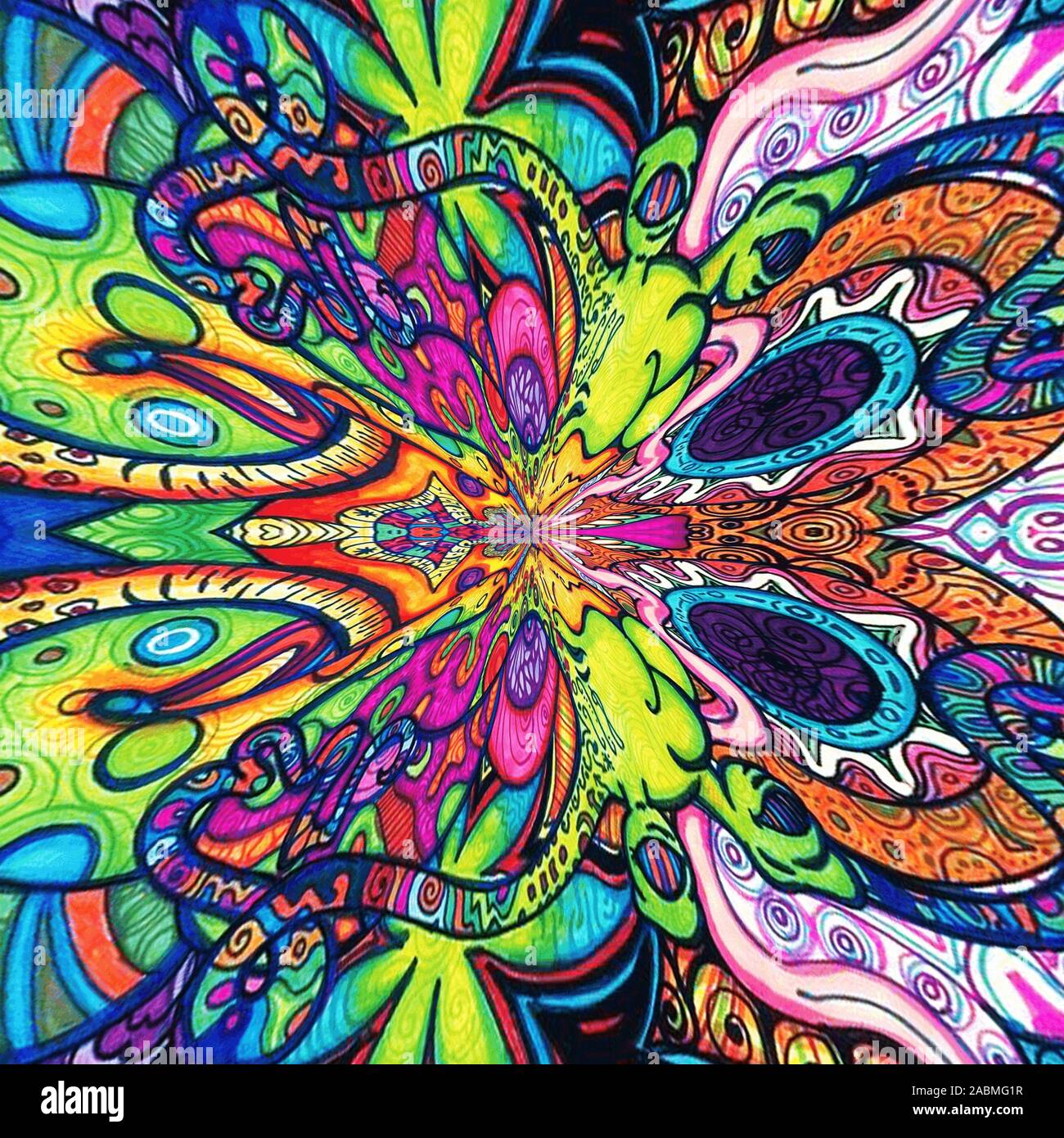 COLORFUL LSD WALLPAPERS Stock Photo - Alamy
