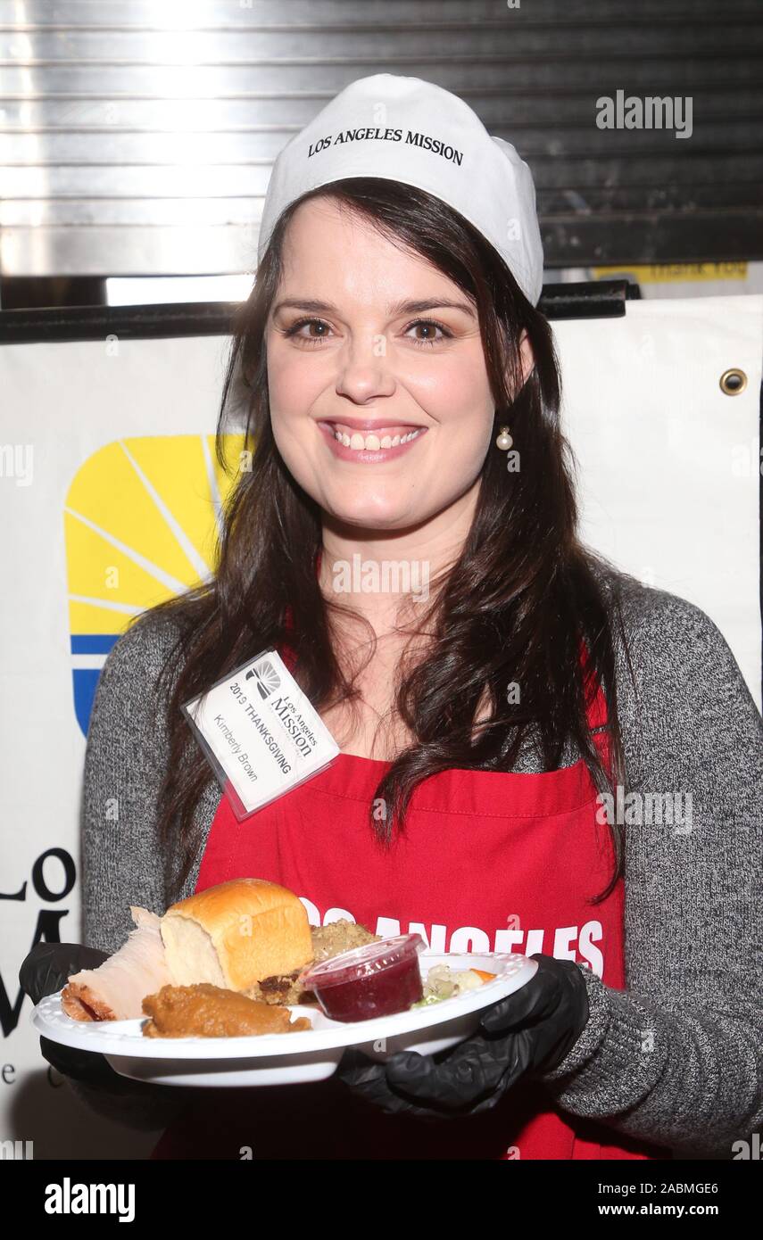 Los Angeles Mission, California, USA. 27th Nov, 2019. LOS ANGELES, CA ...