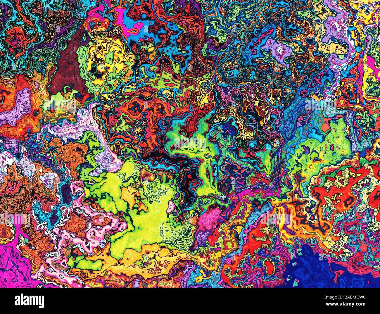 COLORFUL LSD WALLPAPERS Stock Photo - Alamy