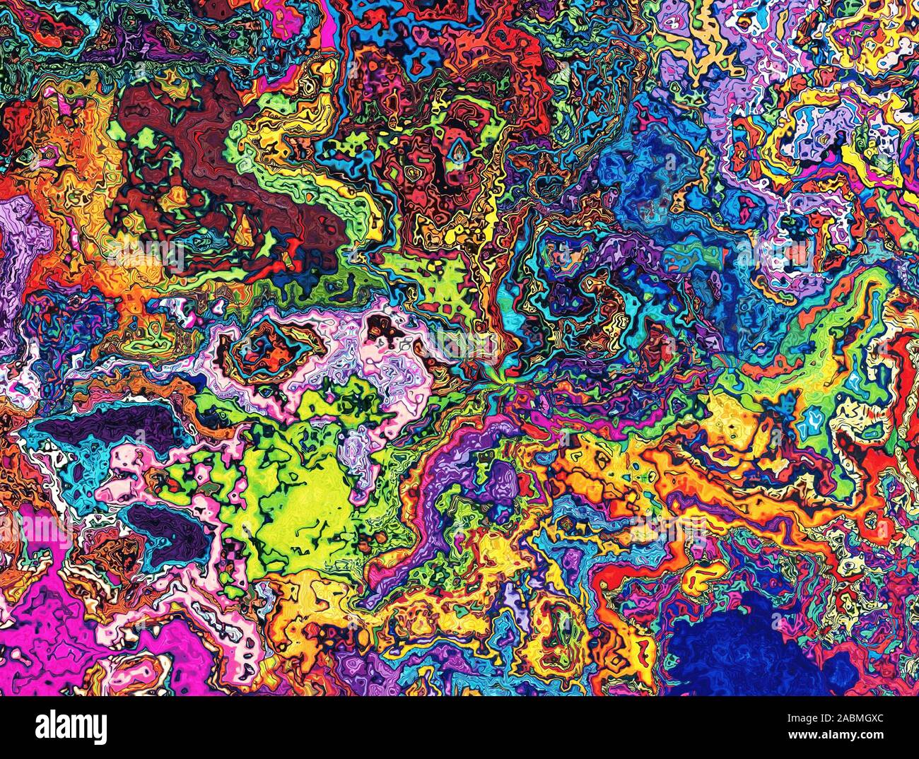 COLORFUL LSD WALLPAPERS Stock Photo - Alamy