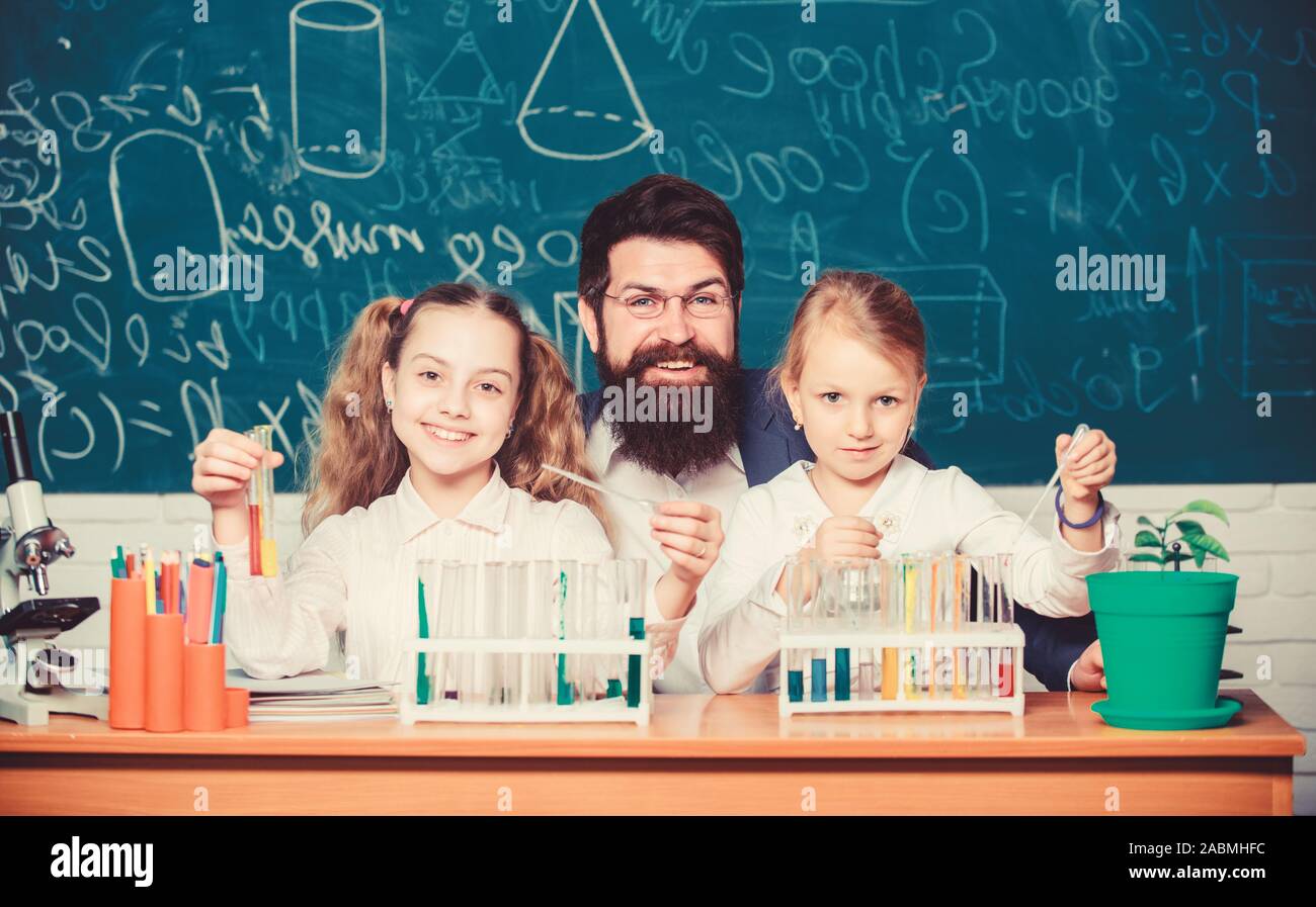 School biology experiment. Explaining biology to children. How to ...