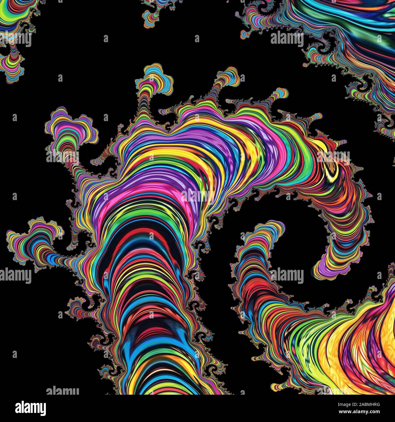 COLORFUL LSD WALLPAPERS Stock Photo - Alamy