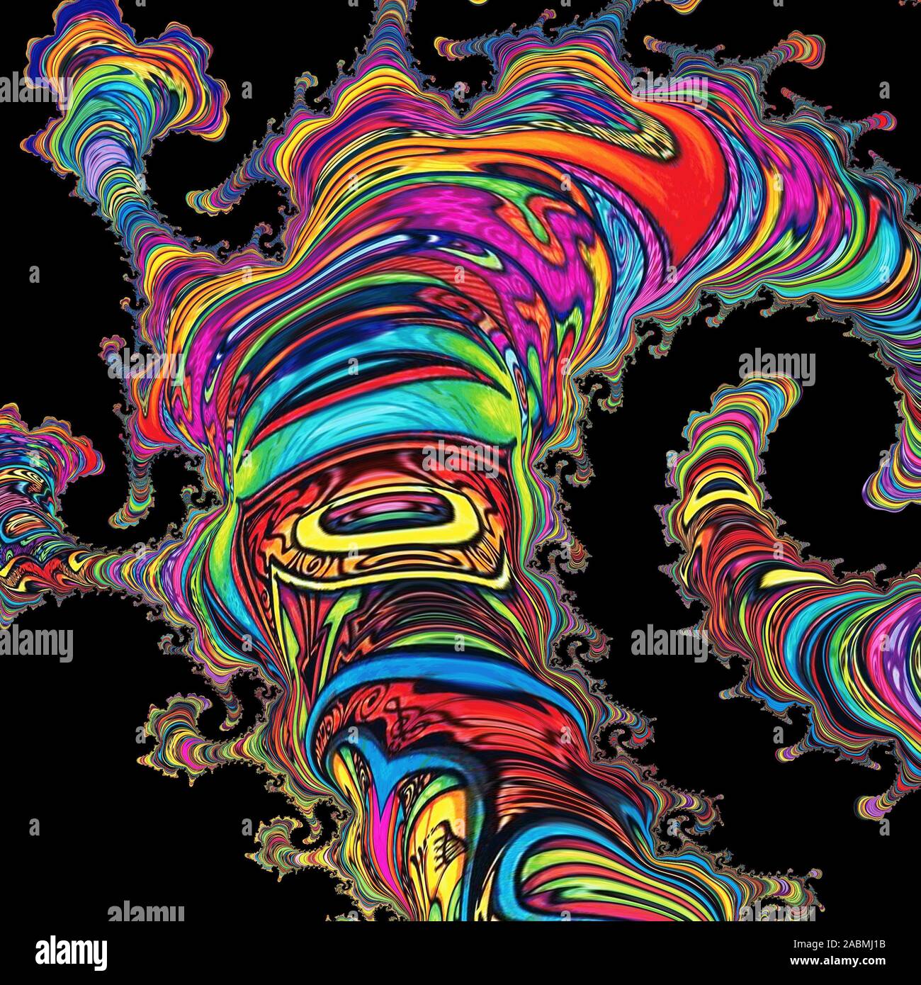 COLORFUL LSD WALLPAPERS Stock Photo - Alamy