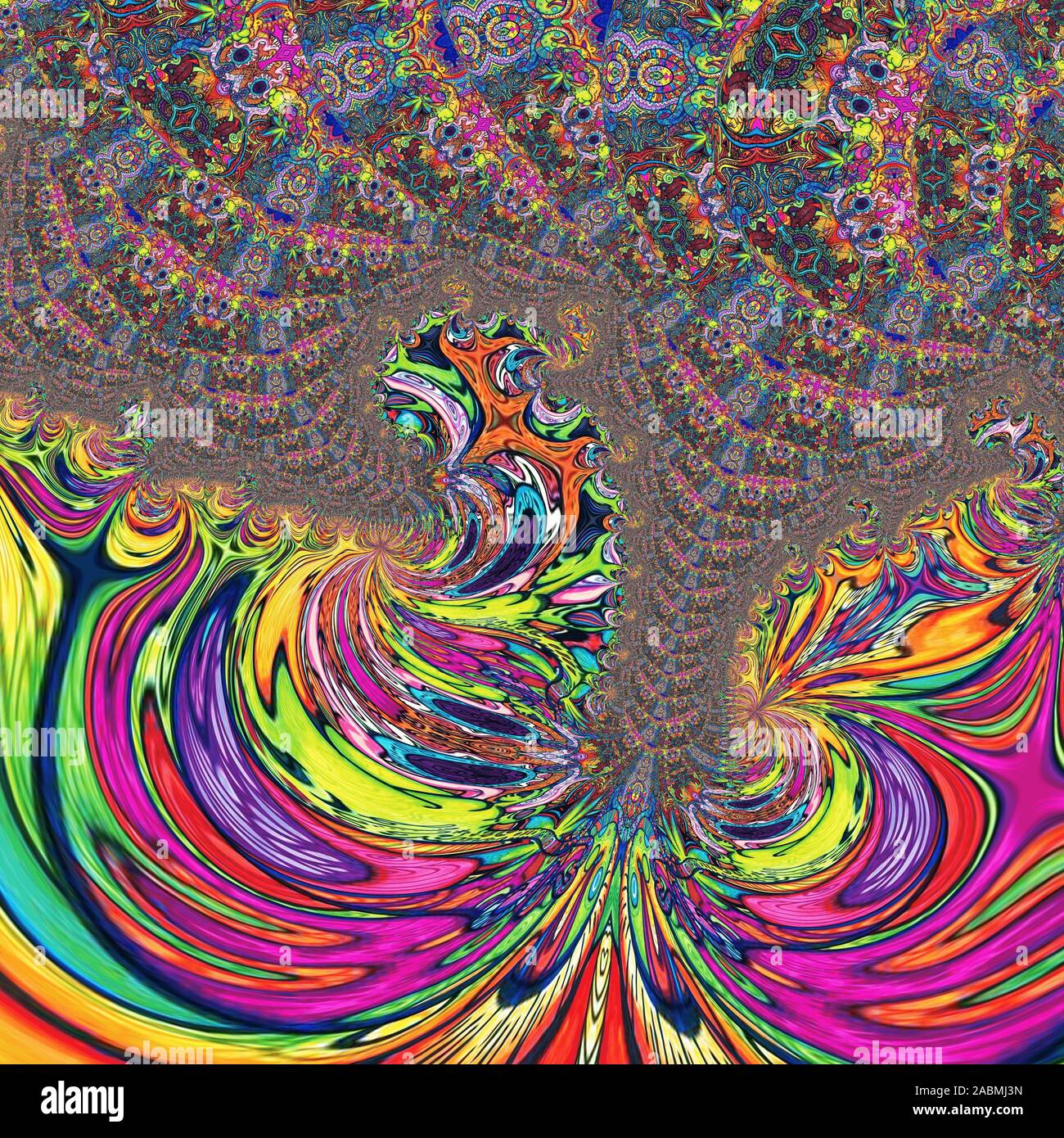 COLORFUL LSD WALLPAPERS Stock Photo - Alamy