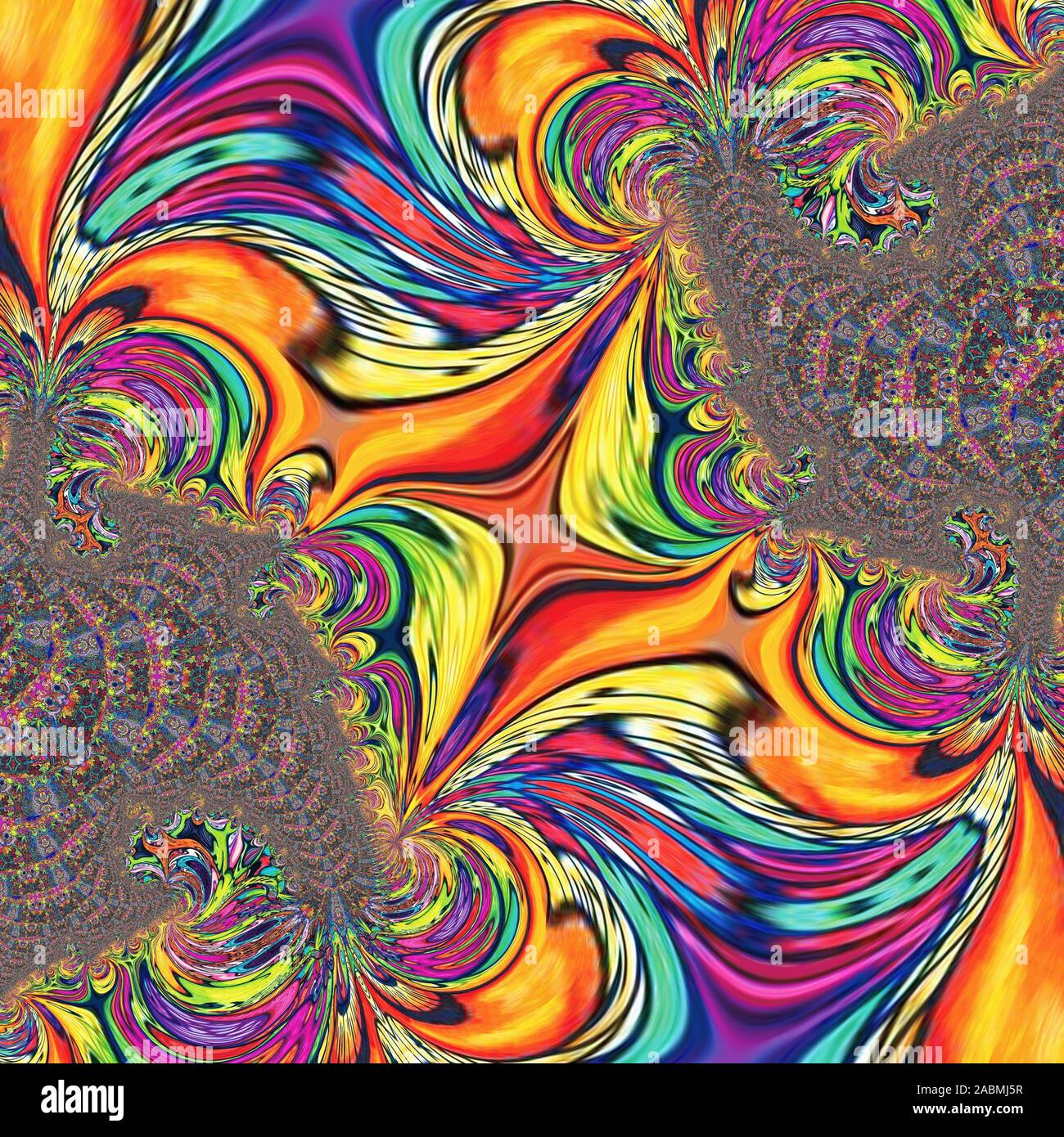 COLORFUL LSD WALLPAPERS Stock Photo - Alamy