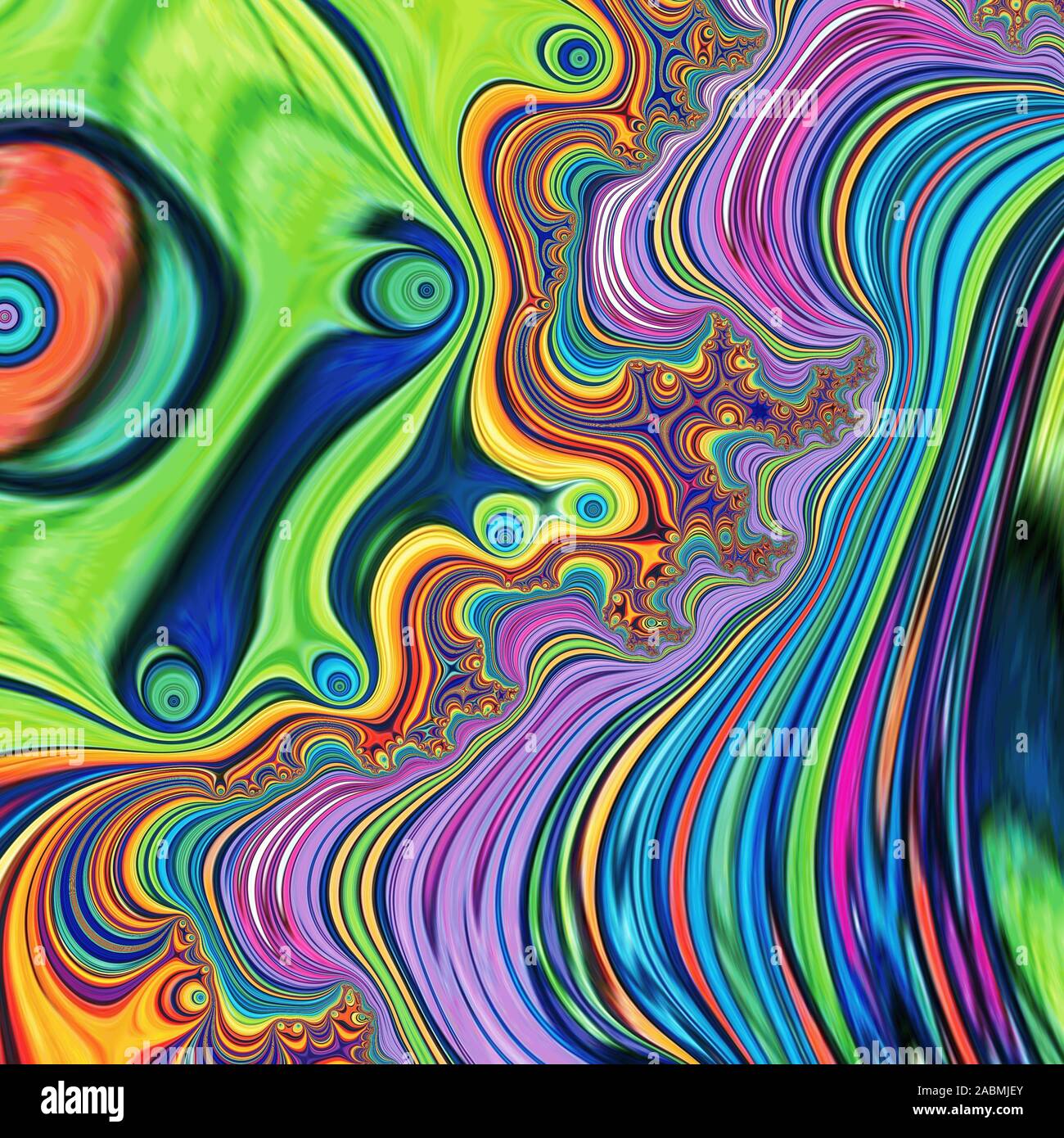 COLORFUL LSD WALLPAPERS Stock Photo - Alamy