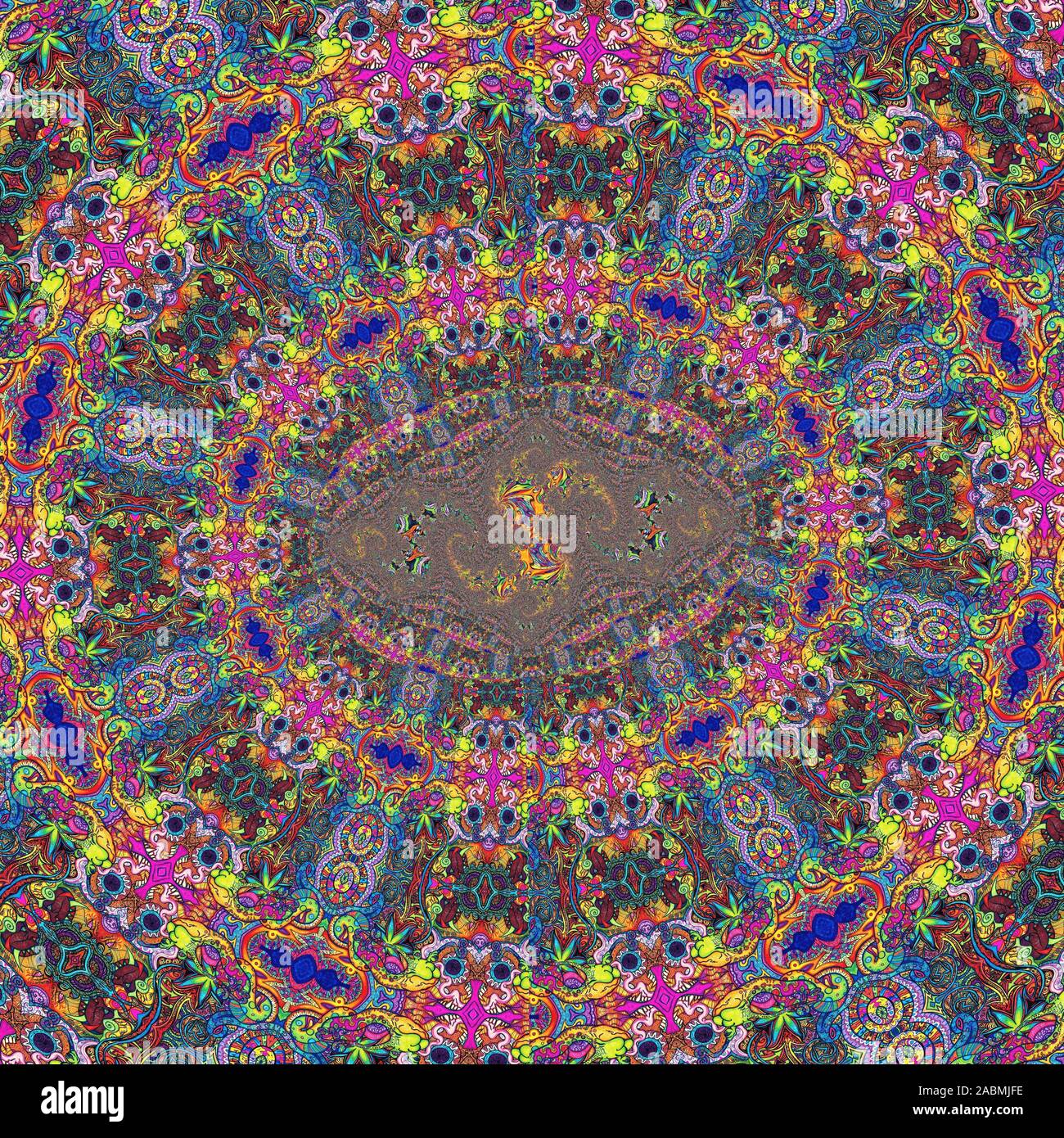 COLORFUL LSD WALLPAPERS Stock Photo - Alamy